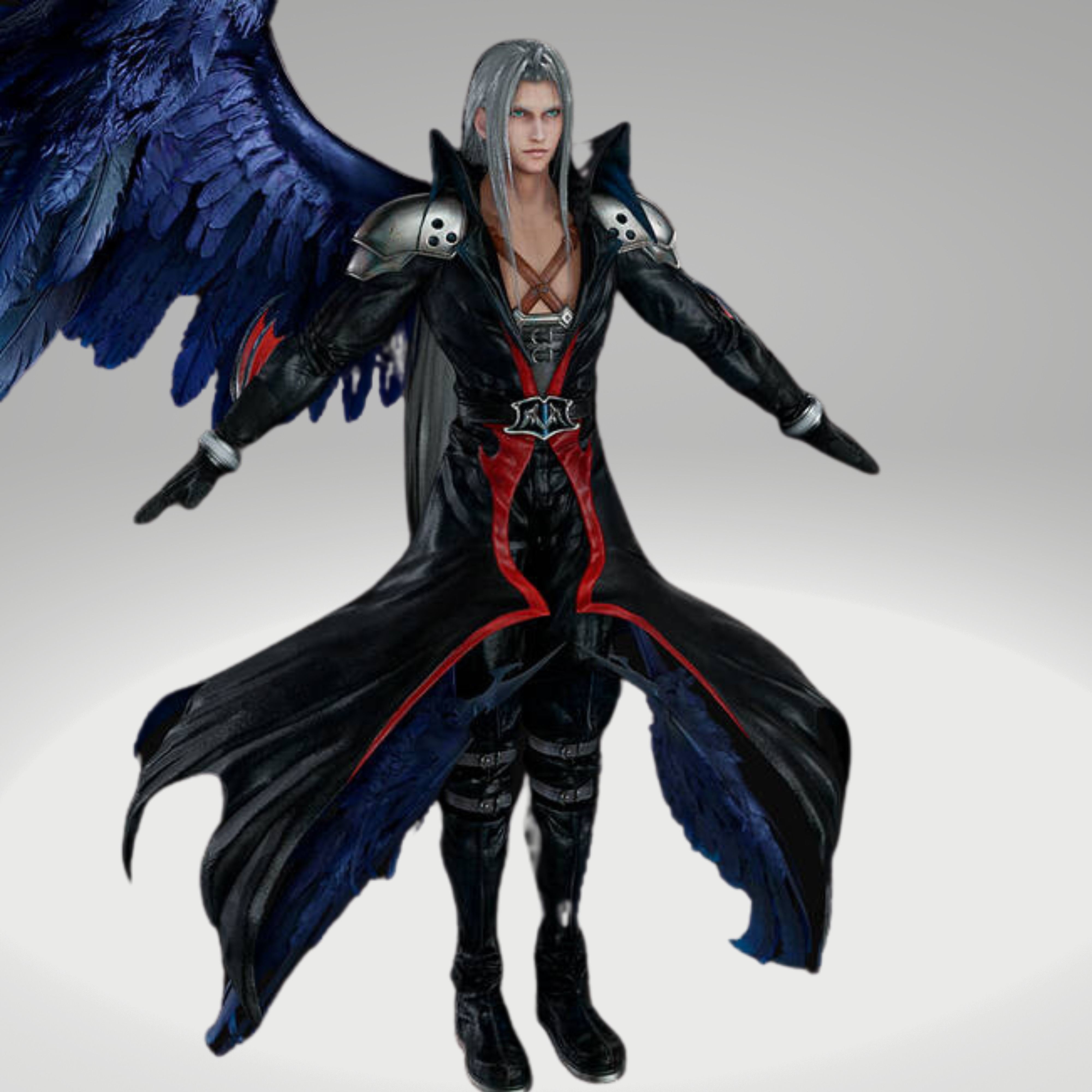 3D model Final Fantasy - Ff7R - Sephiroth - One Winged Angel 3D Model ...