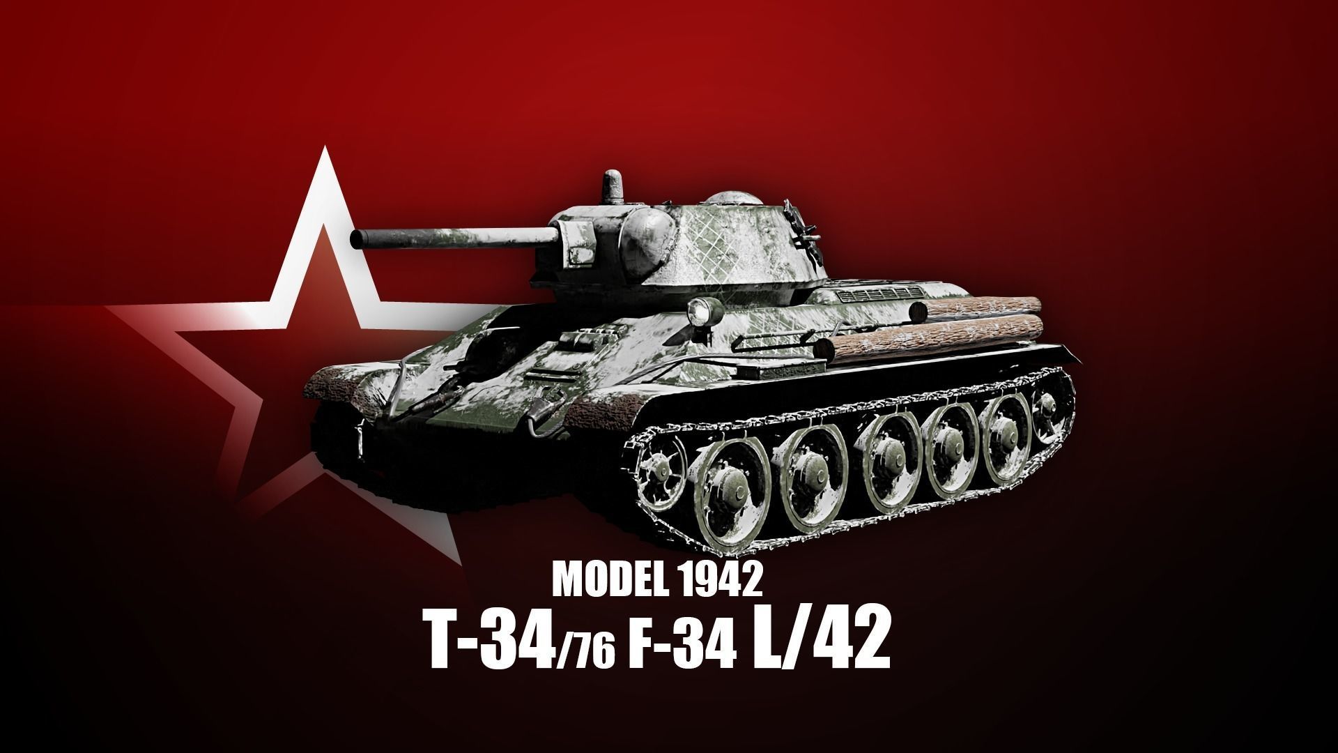 3D model T-34-76 - Soviet Medium Tank - Winter Livery - Model 1942 ...