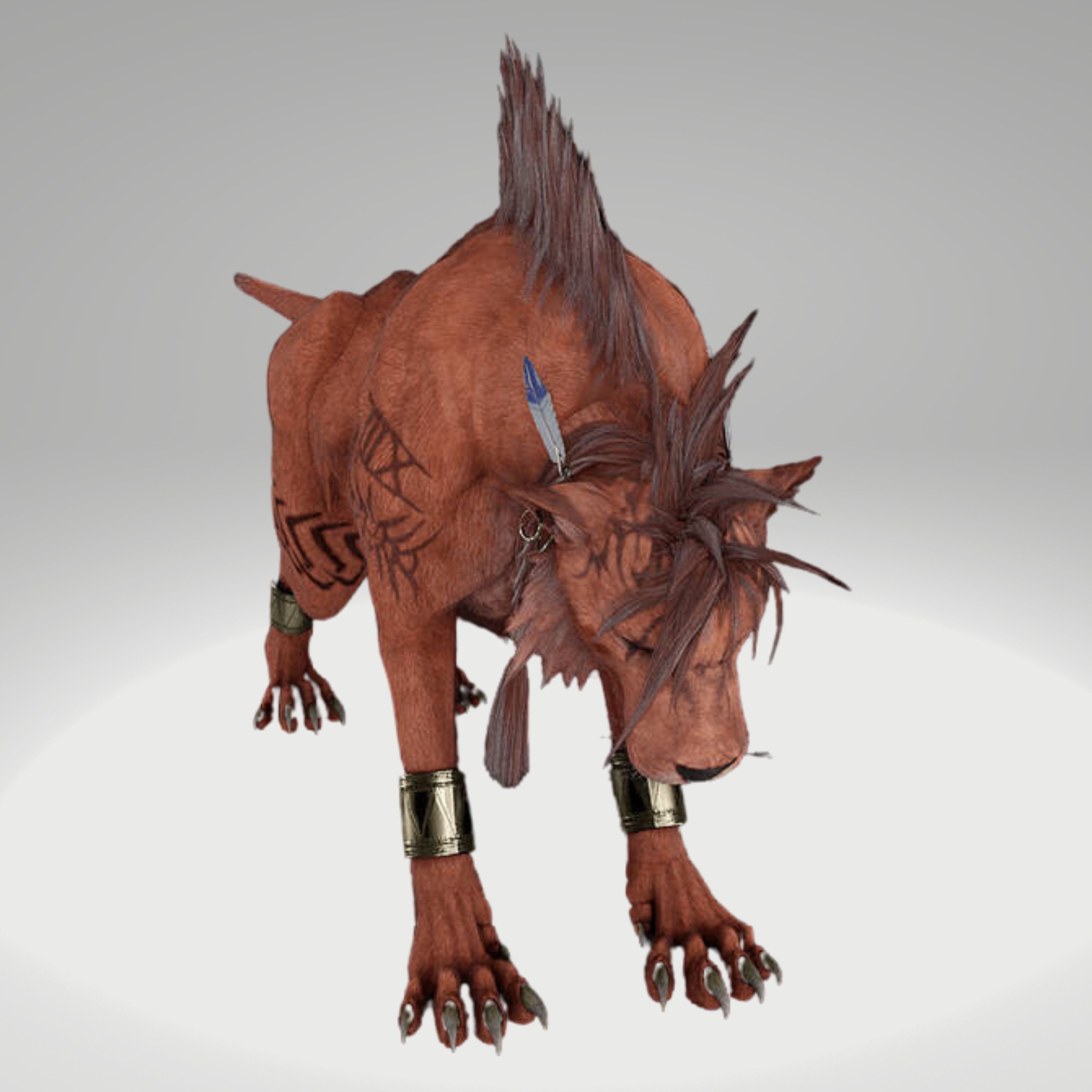 3D model Final Fantasy - Ff7R - Red Xiii 3D Model VR / AR / low-poly ...