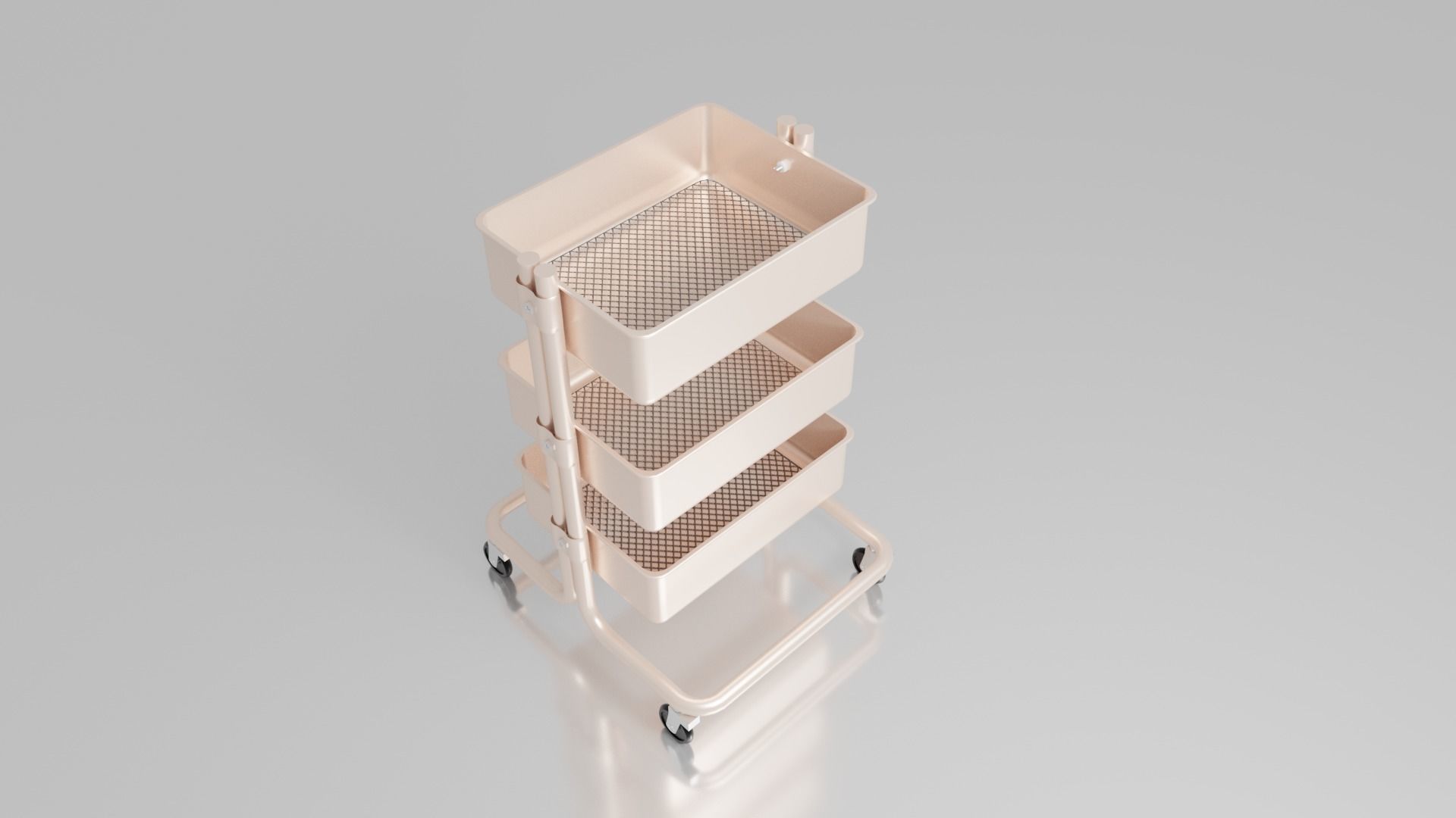 RASKOG Cart with Wheels 3D model | CGTrader