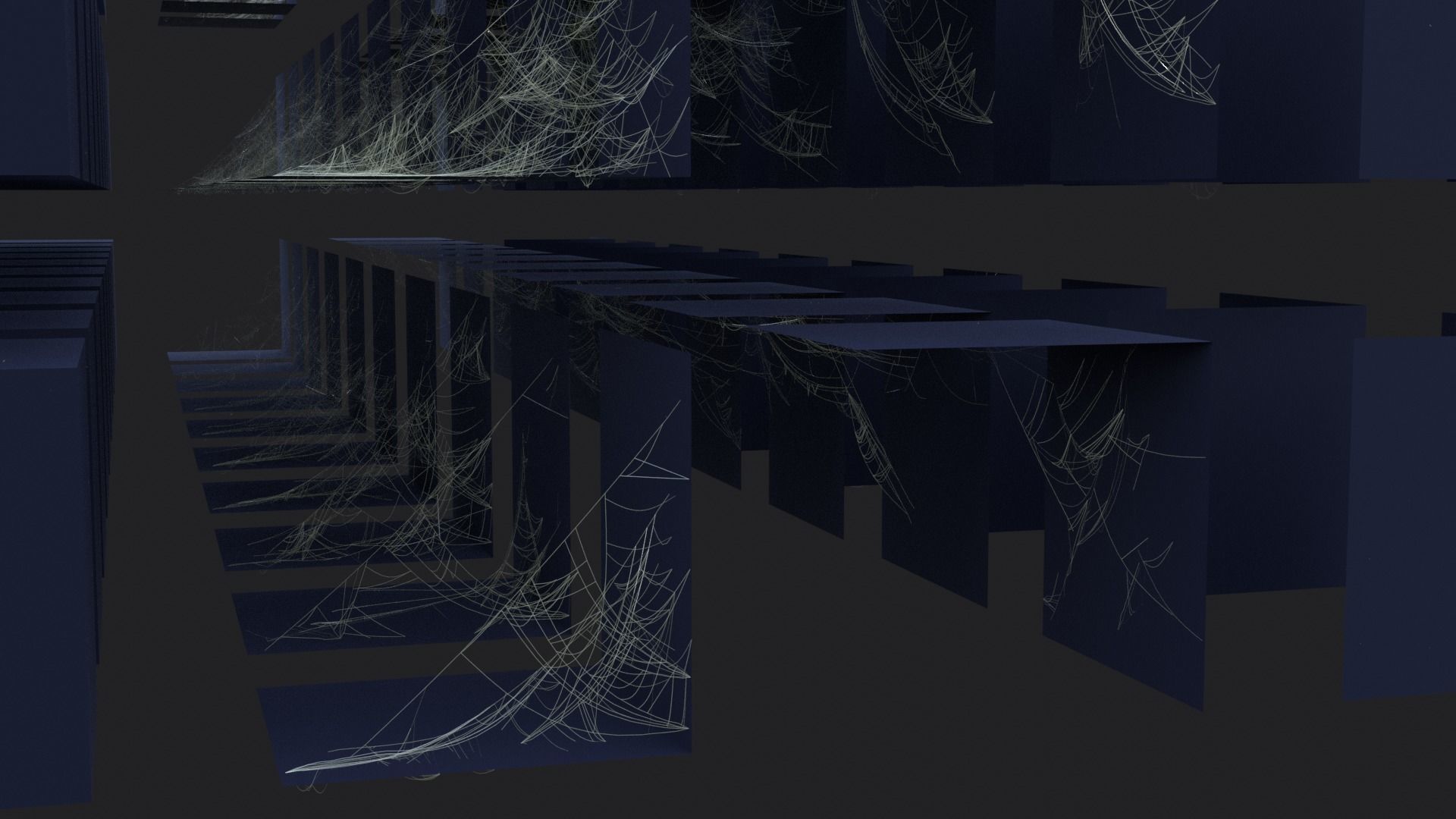 Spiderweb or Cobweb Asset Pack 150 Variations 3D model | CGTrader