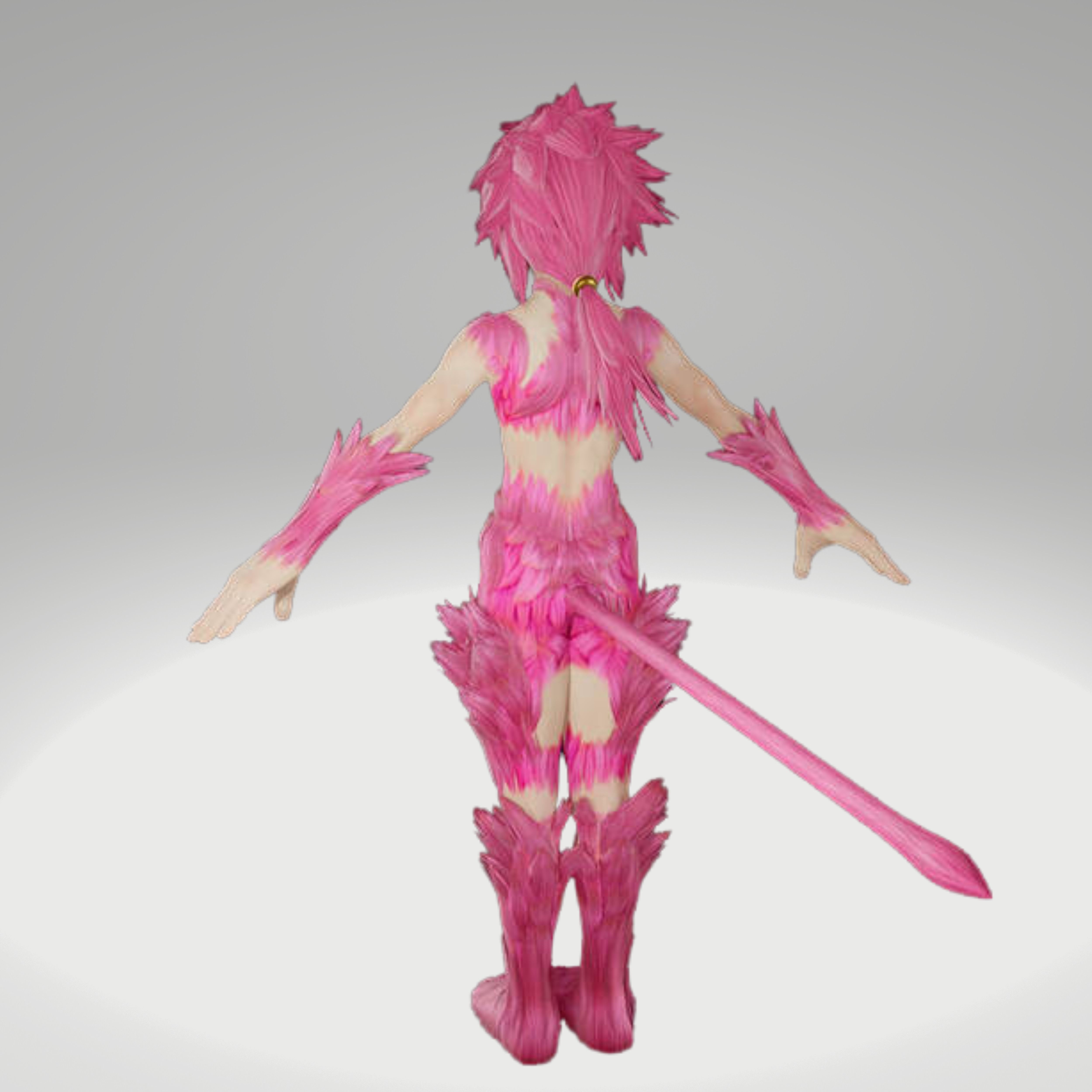 3D model Final Fantasy - Dissidia Nt - Zidane Trance Form 3D Model VR / AR / low-poly | CGTrader