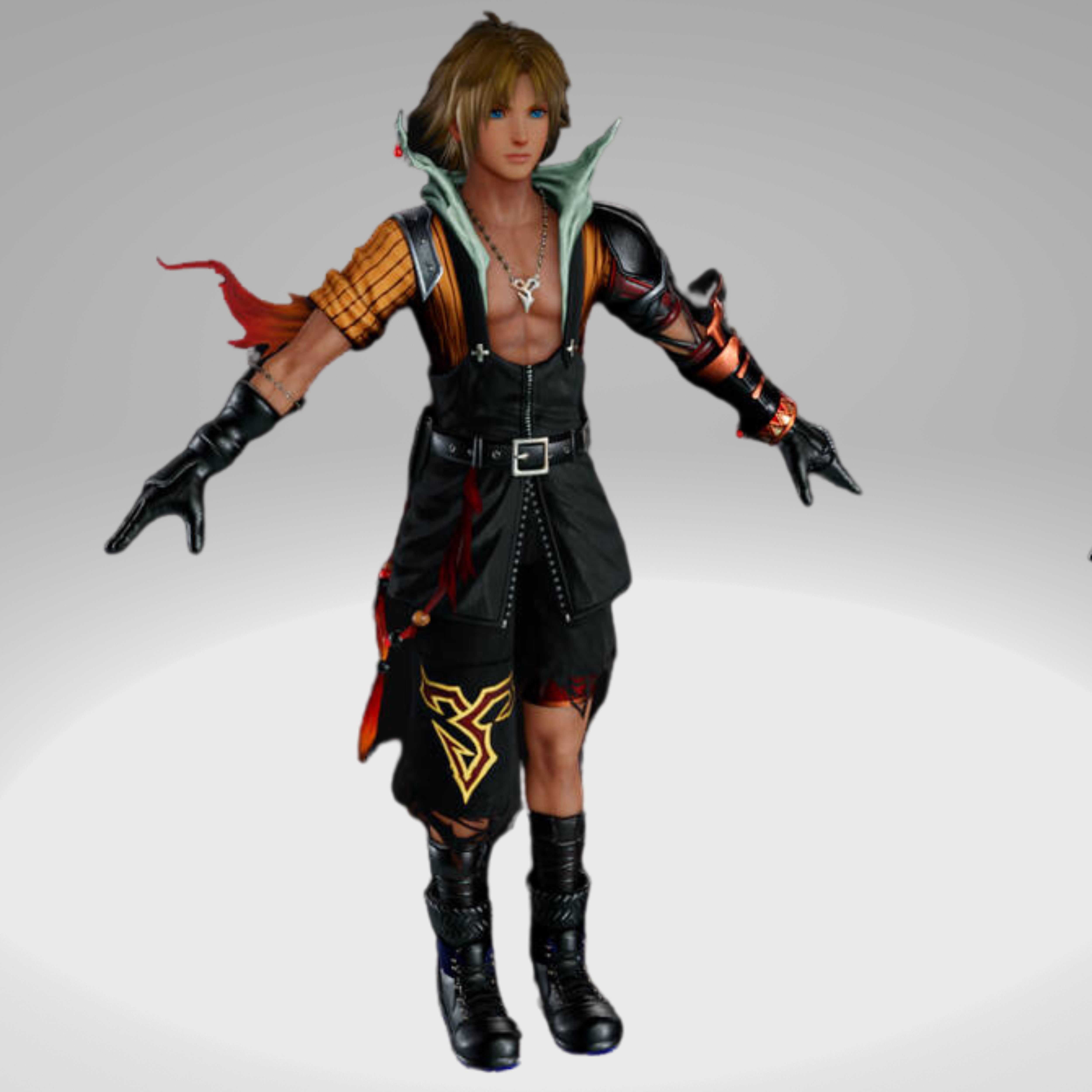 3D model Final Fantasy - Dissidia Nt - Tidus VR / AR / low-poly | CGTrader
