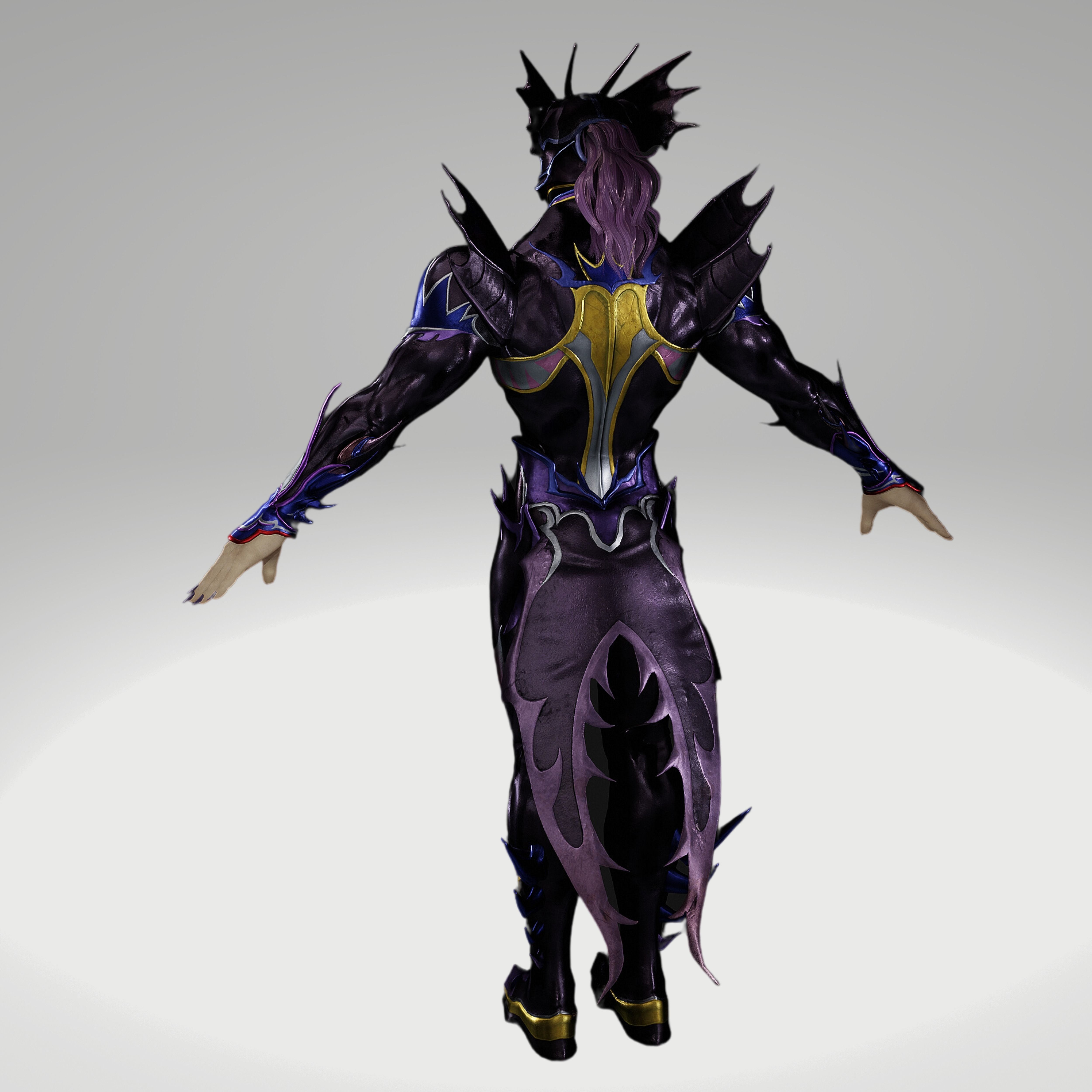 3D model Final Fantasy - Dissidia Nt - Kain Highwind VR / AR / low-poly ...