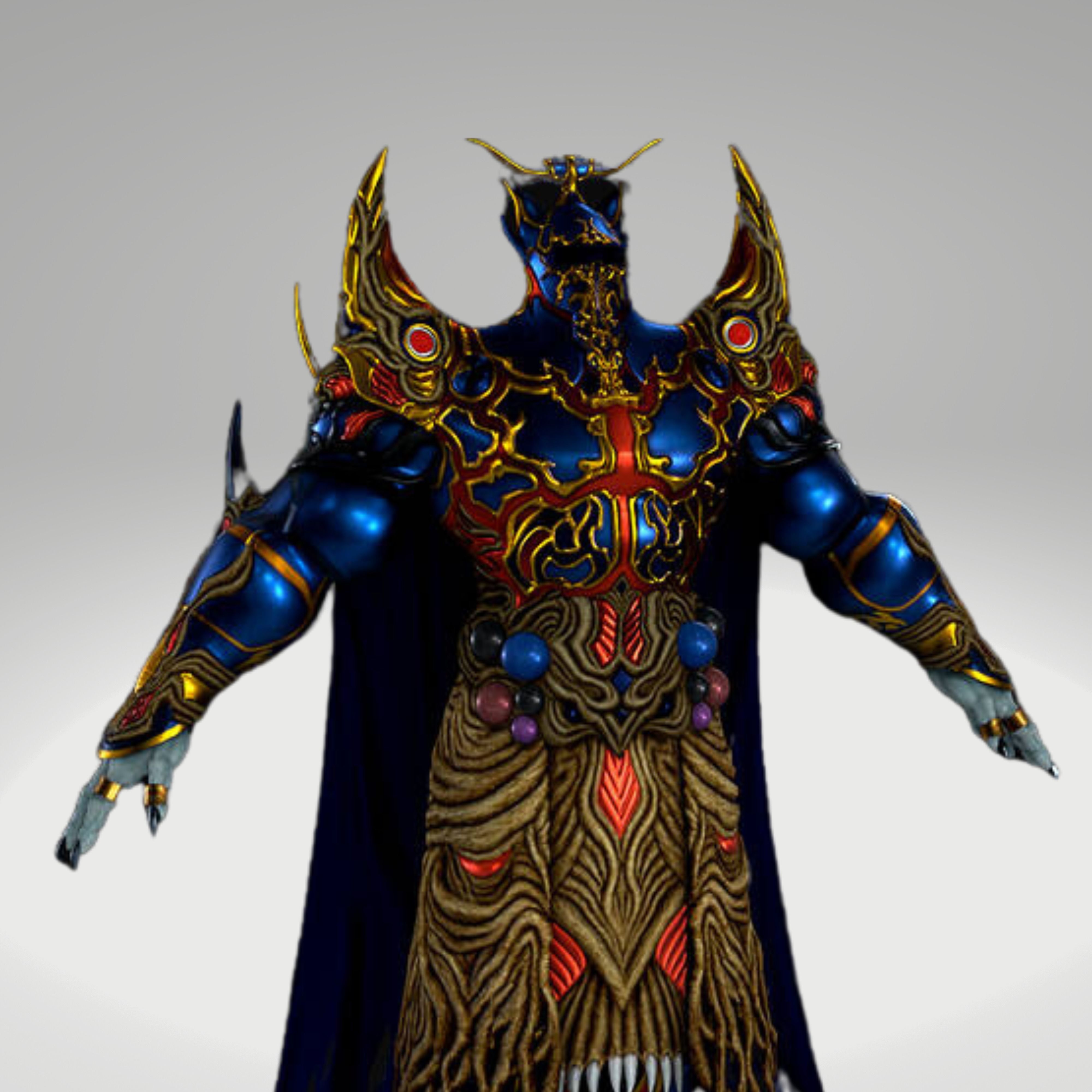 3D model Final Fantasy - Dissidia Nt - Exdeath - Root of Evil VR / AR ...