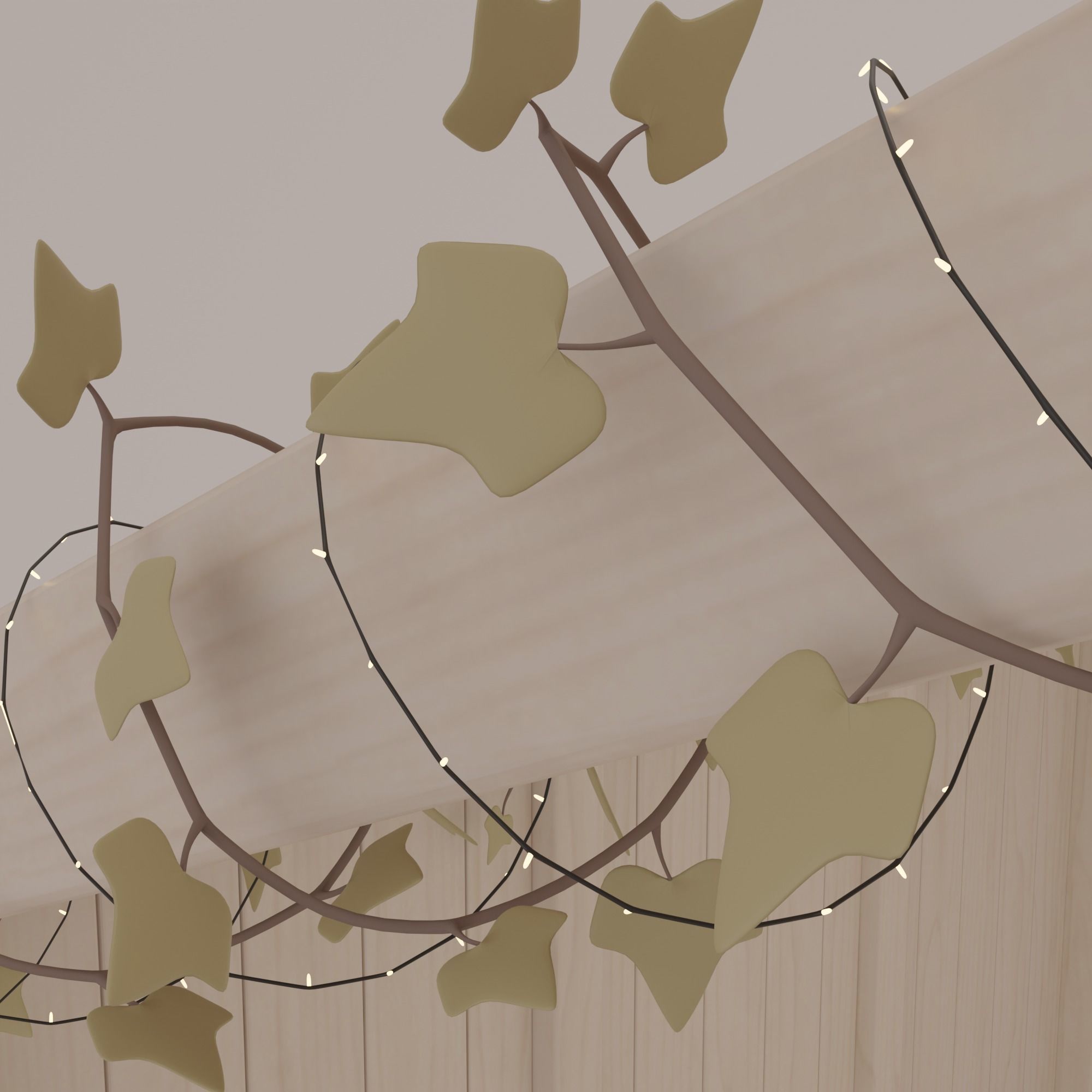 Fall terrace 3D model | CGTrader