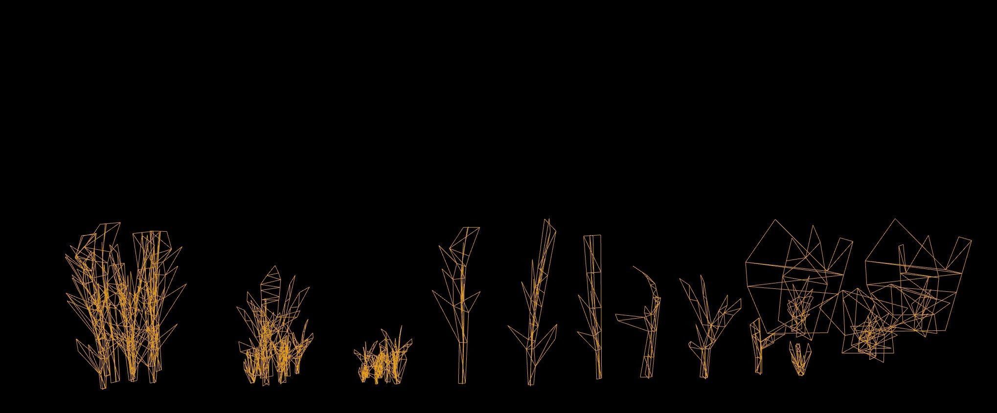 3D model Realistic Optimized Wheat Pack VR / AR / low-poly | CGTrader