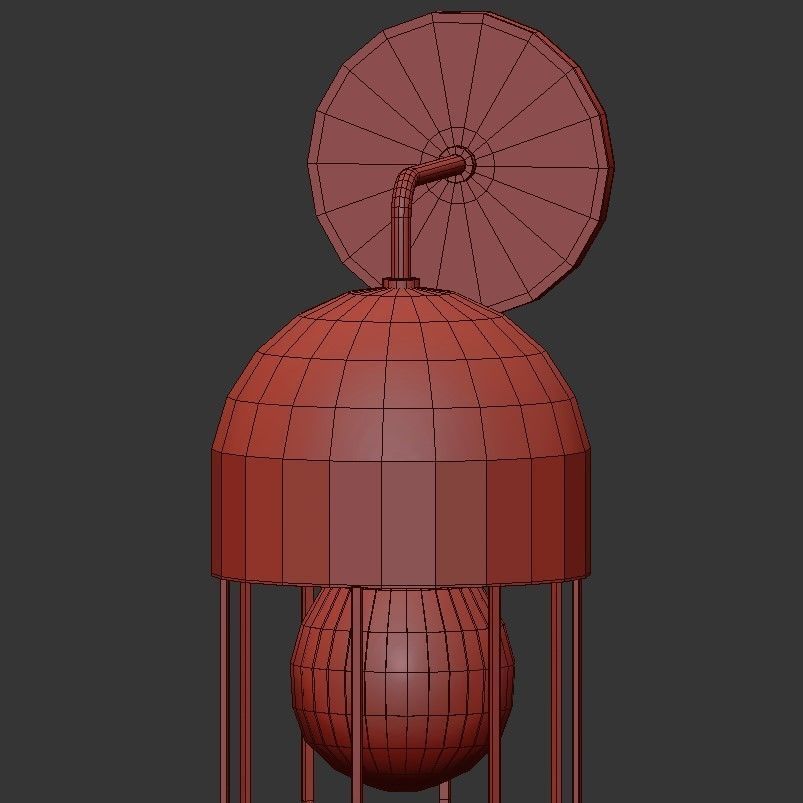CAPSULE CAGE 3D model | CGTrader