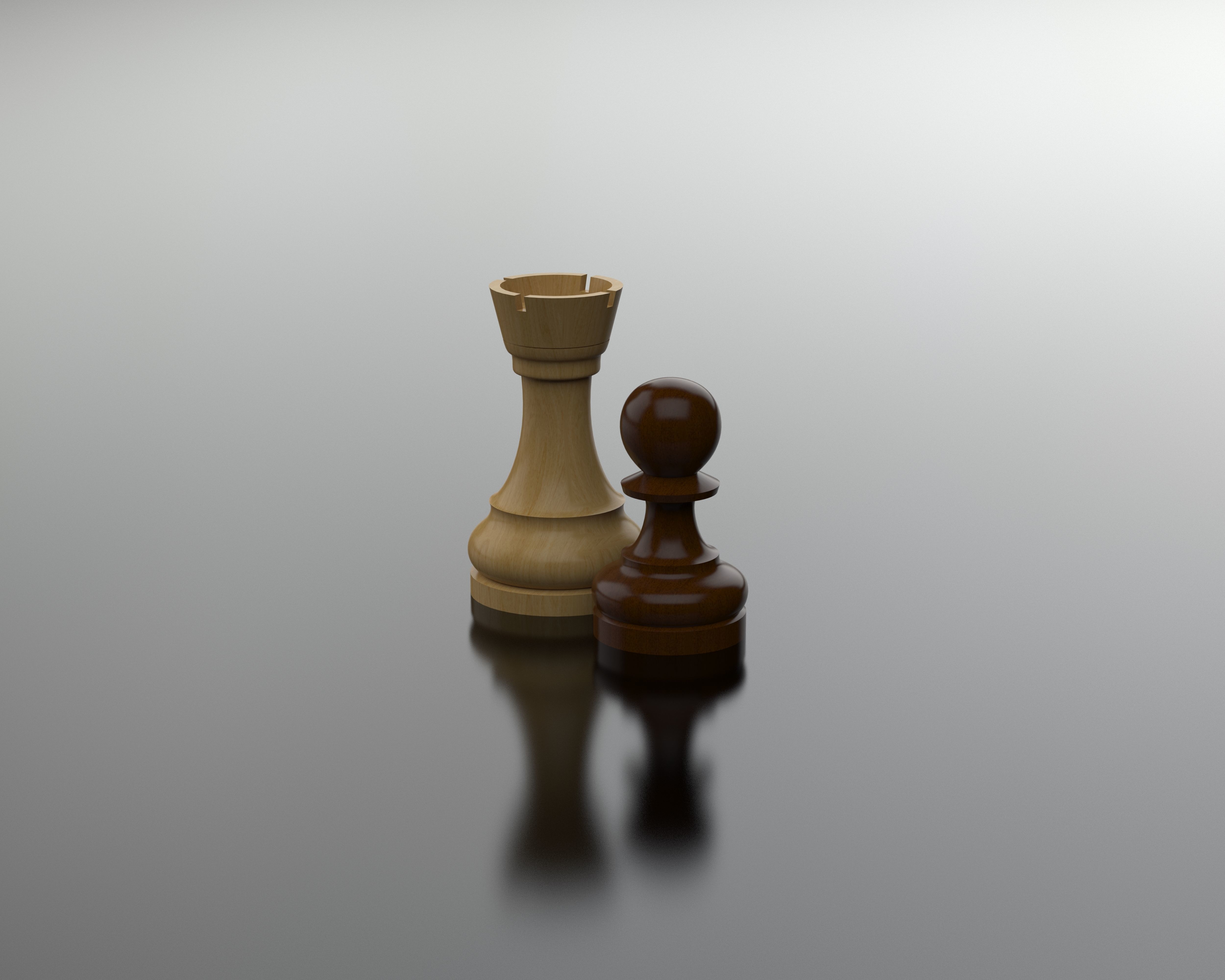 Classic Chess Pieces Set 3D model 3D printable | CGTrader