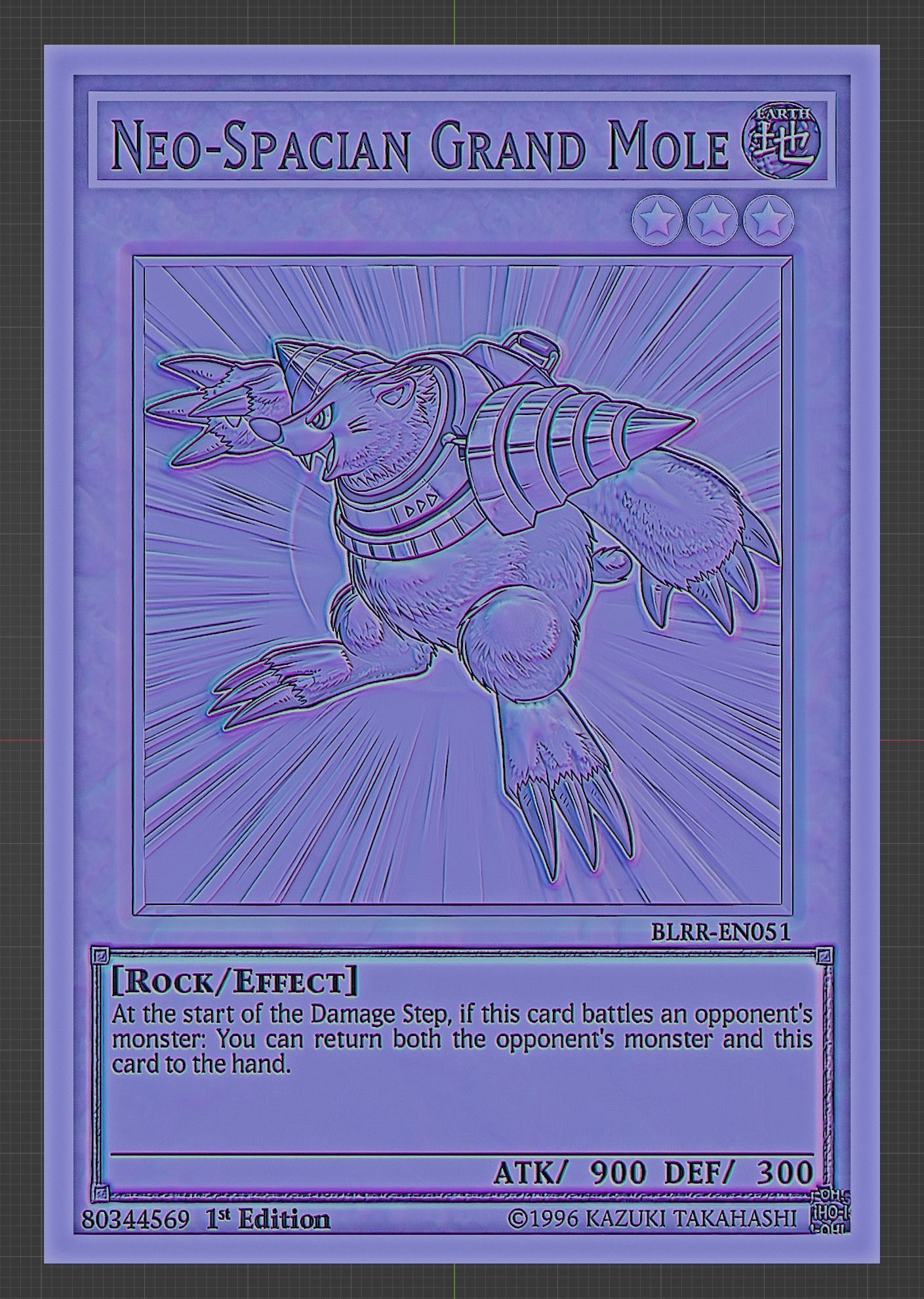 NEO-SPACIAN GRAND MOLE - YUGIOH 3D model 3D printable | CGTrader