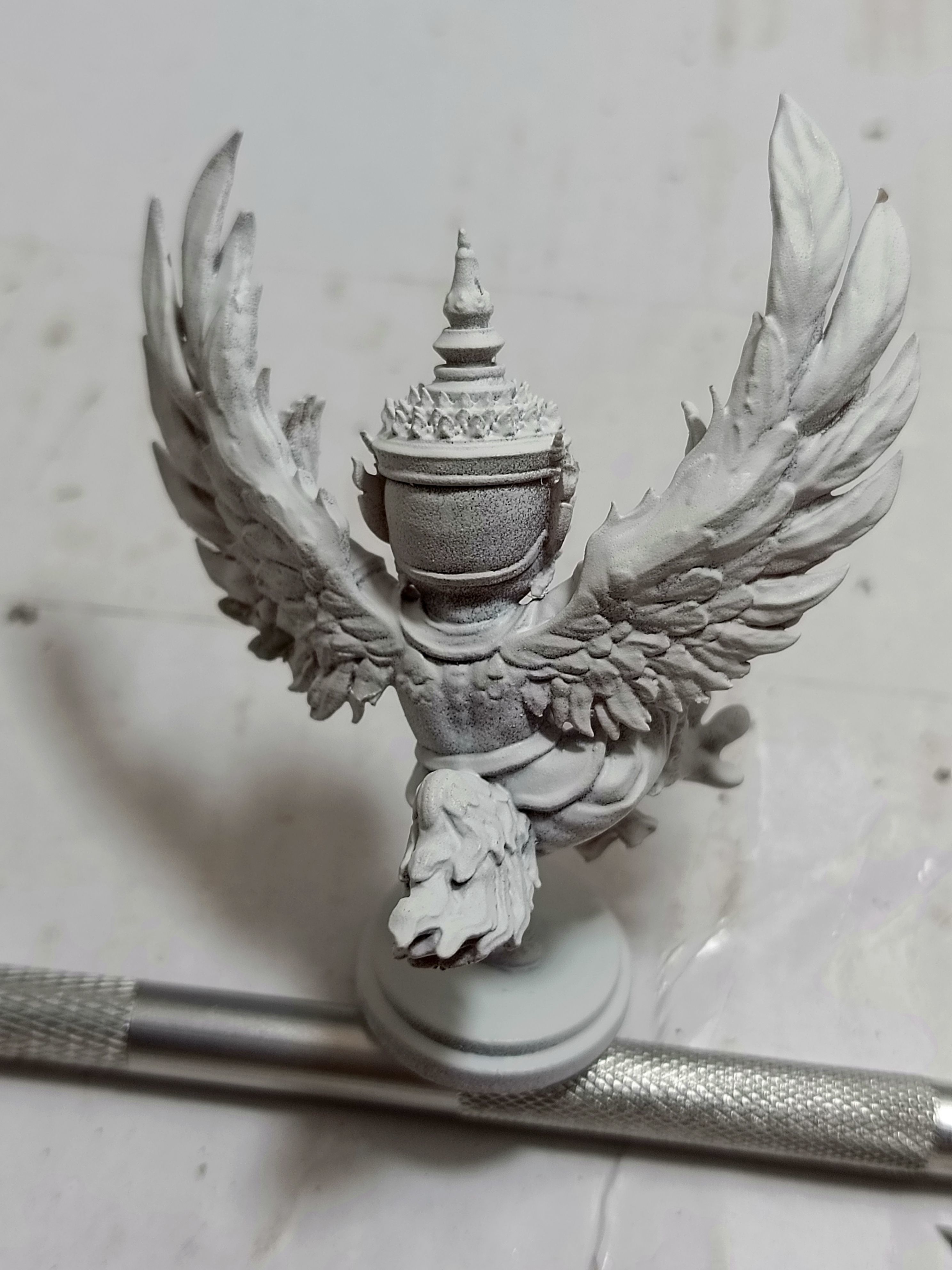 Garuda chibi model-swooping action 3D model 3D printable | CGTrader