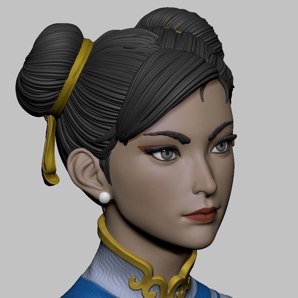 CHUN LI STREET FIGHTER 6 3D STL 3D model 3D printable | CGTrader