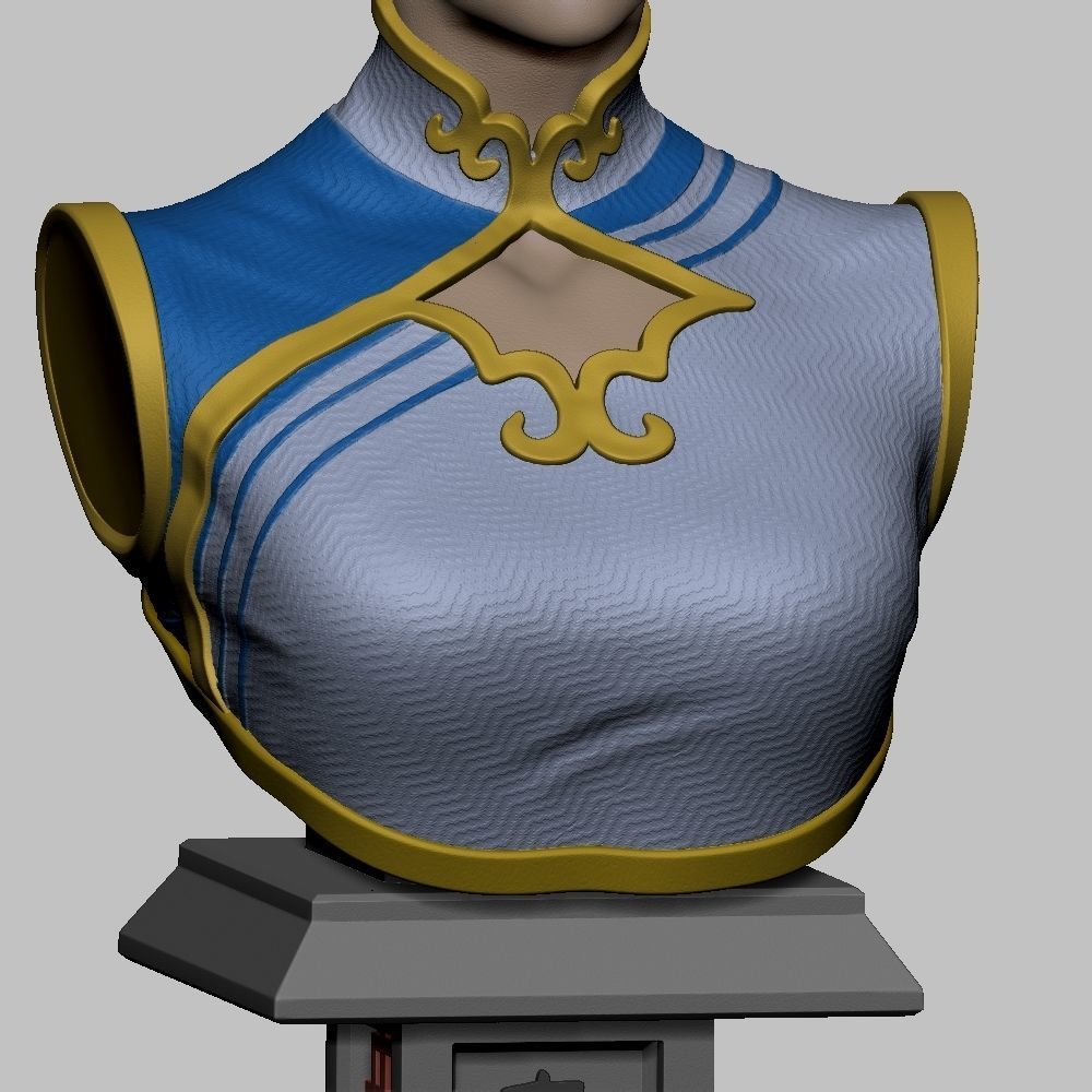 CHUN LI STREET FIGHTER 6 3D STL 3D model 3D printable | CGTrader