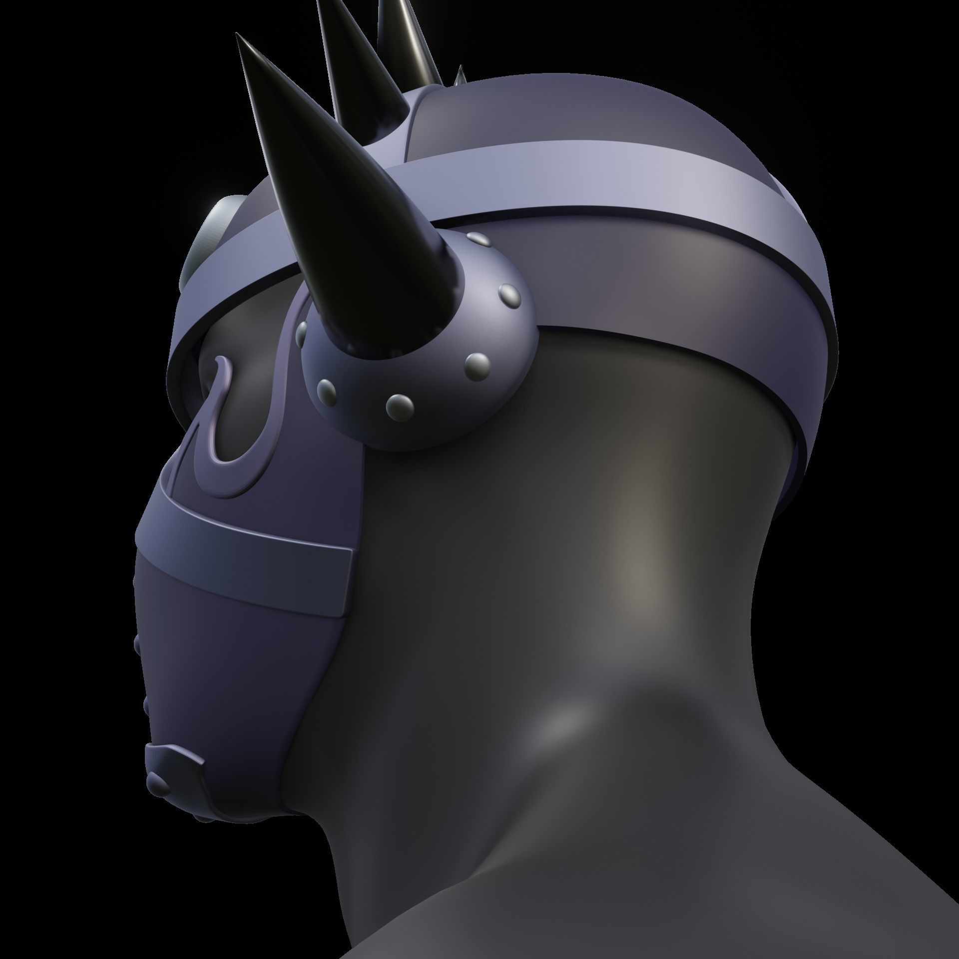 One piece king cosplay helmet mask 3D model 3D printable | CGTrader