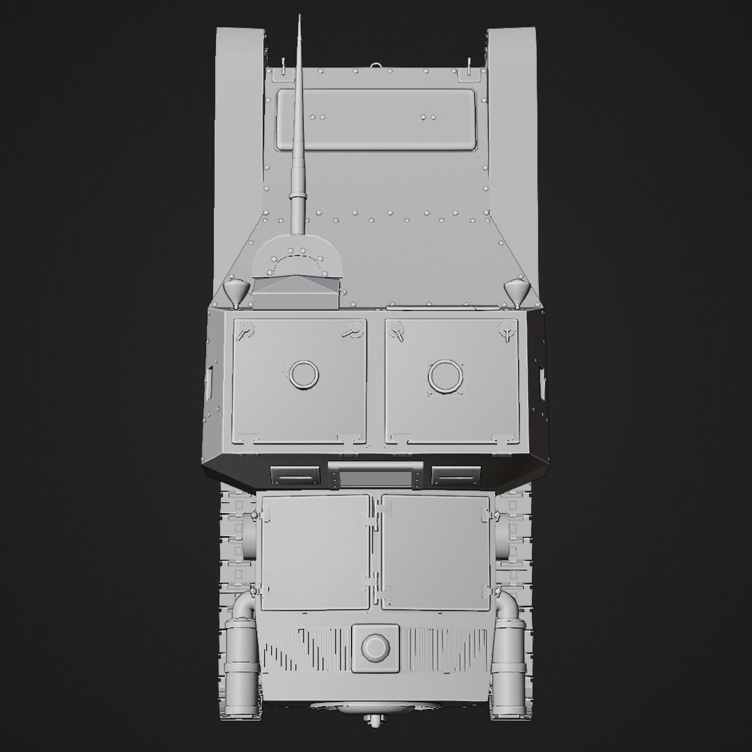 Tank Italian Tank L3-33 CC free 3D model | CGTrader