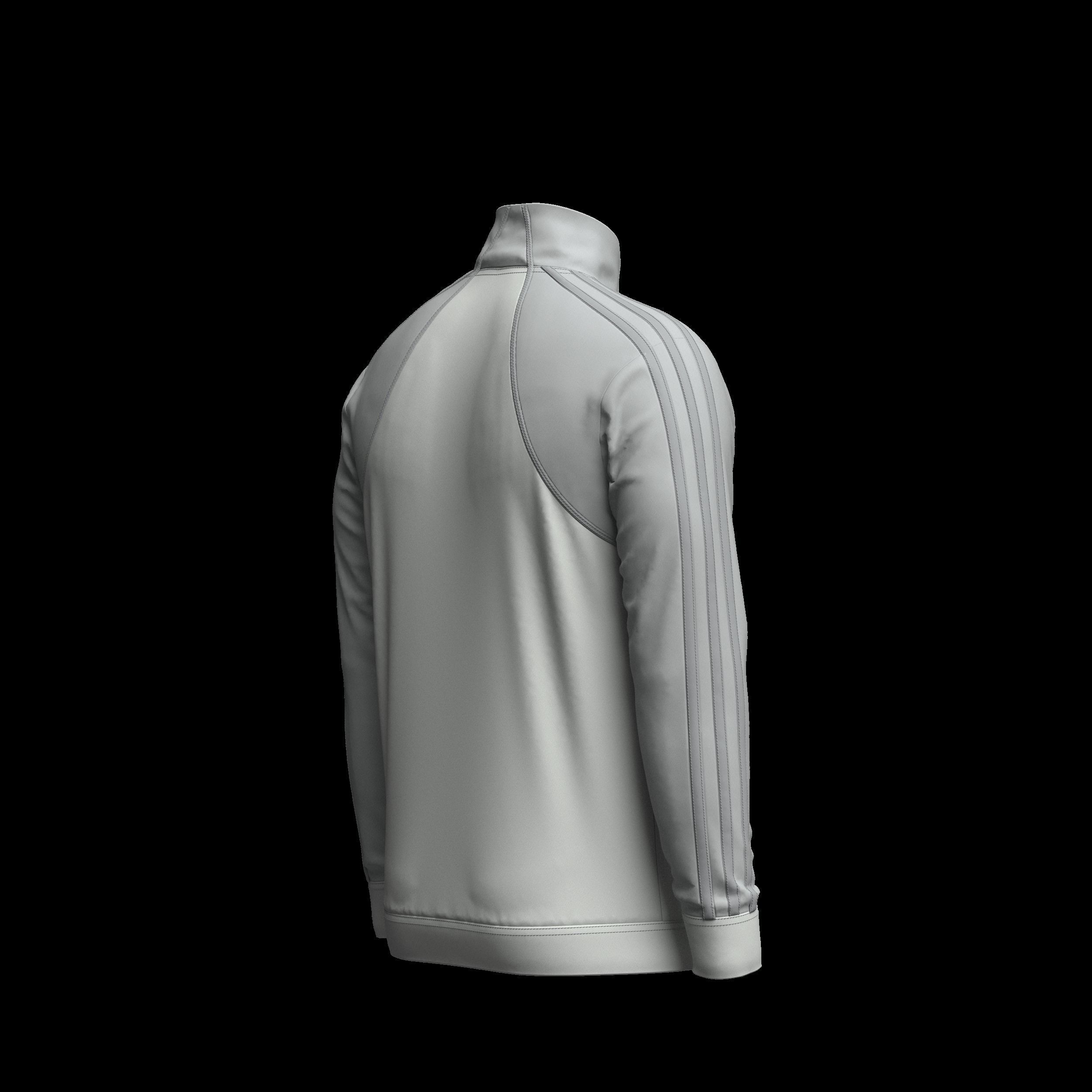Raglan jacket 3d model 3D model | CGTrader