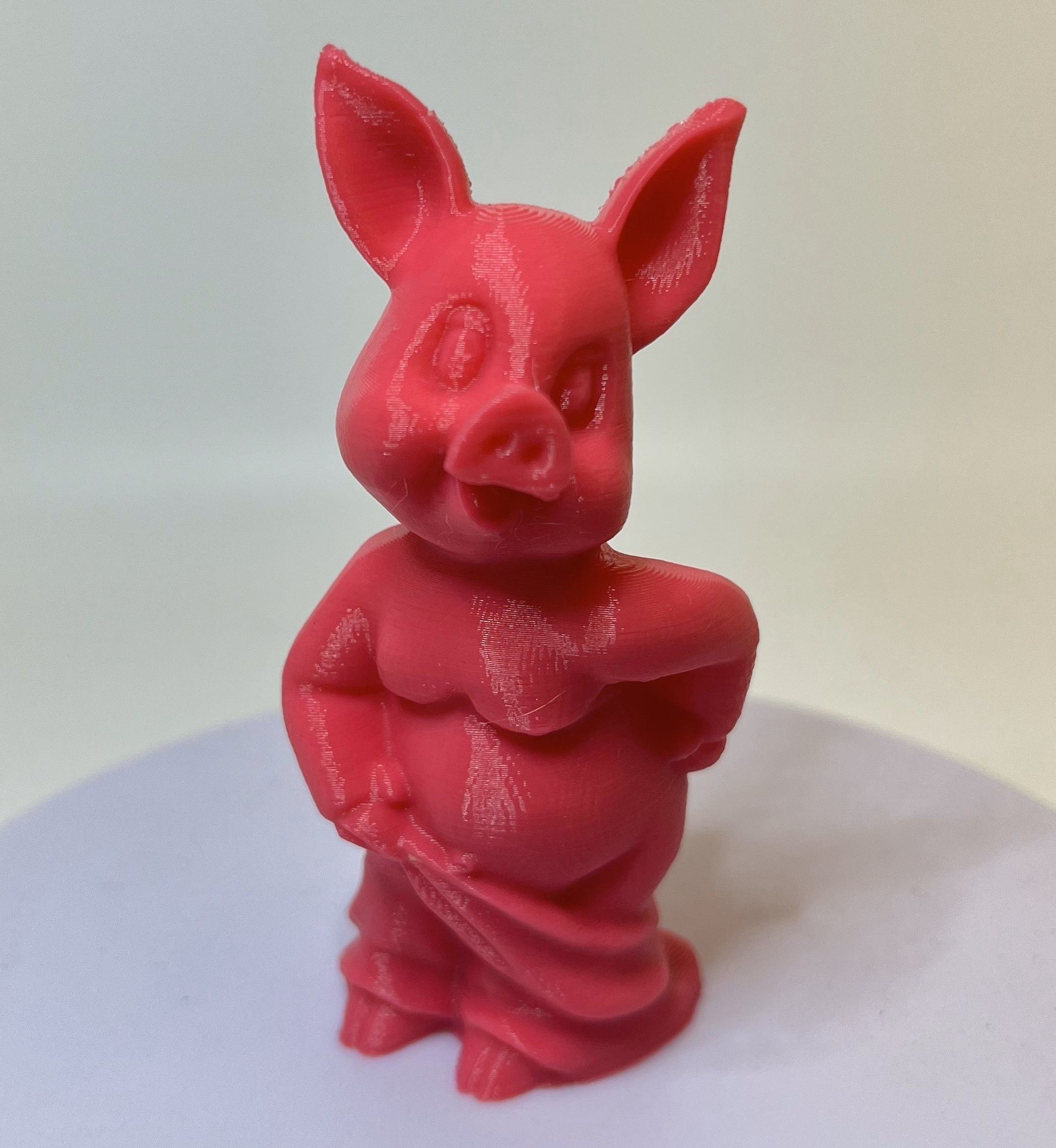 Towel Pig 3D print 3D model 3D printable | CGTrader