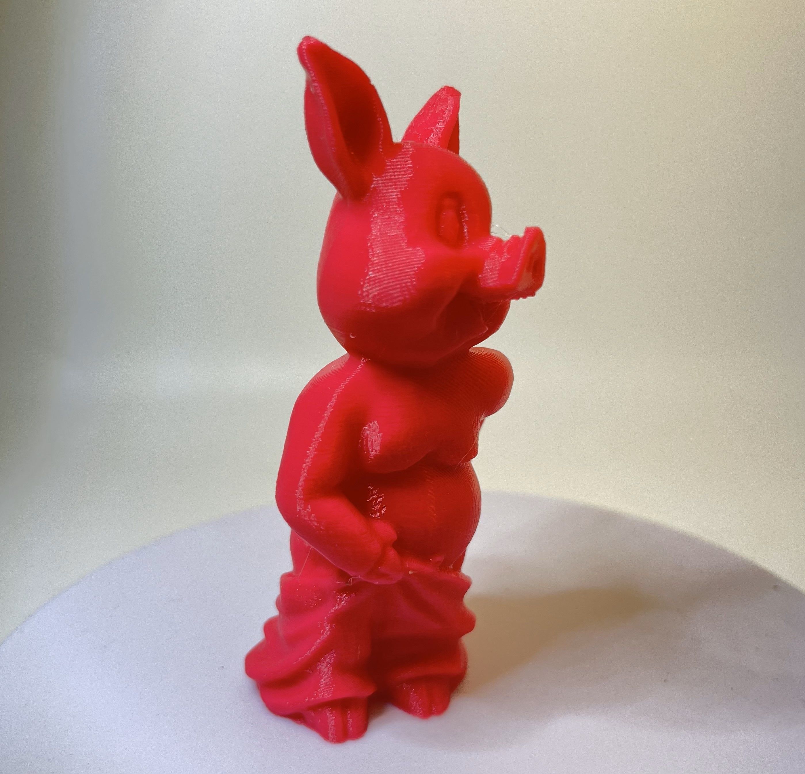 Towel Pig 3D print 3D model 3D printable | CGTrader