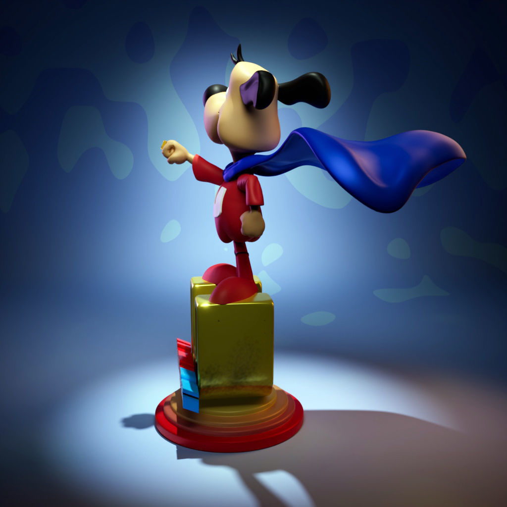 Underdog 3D model 3D printable | CGTrader