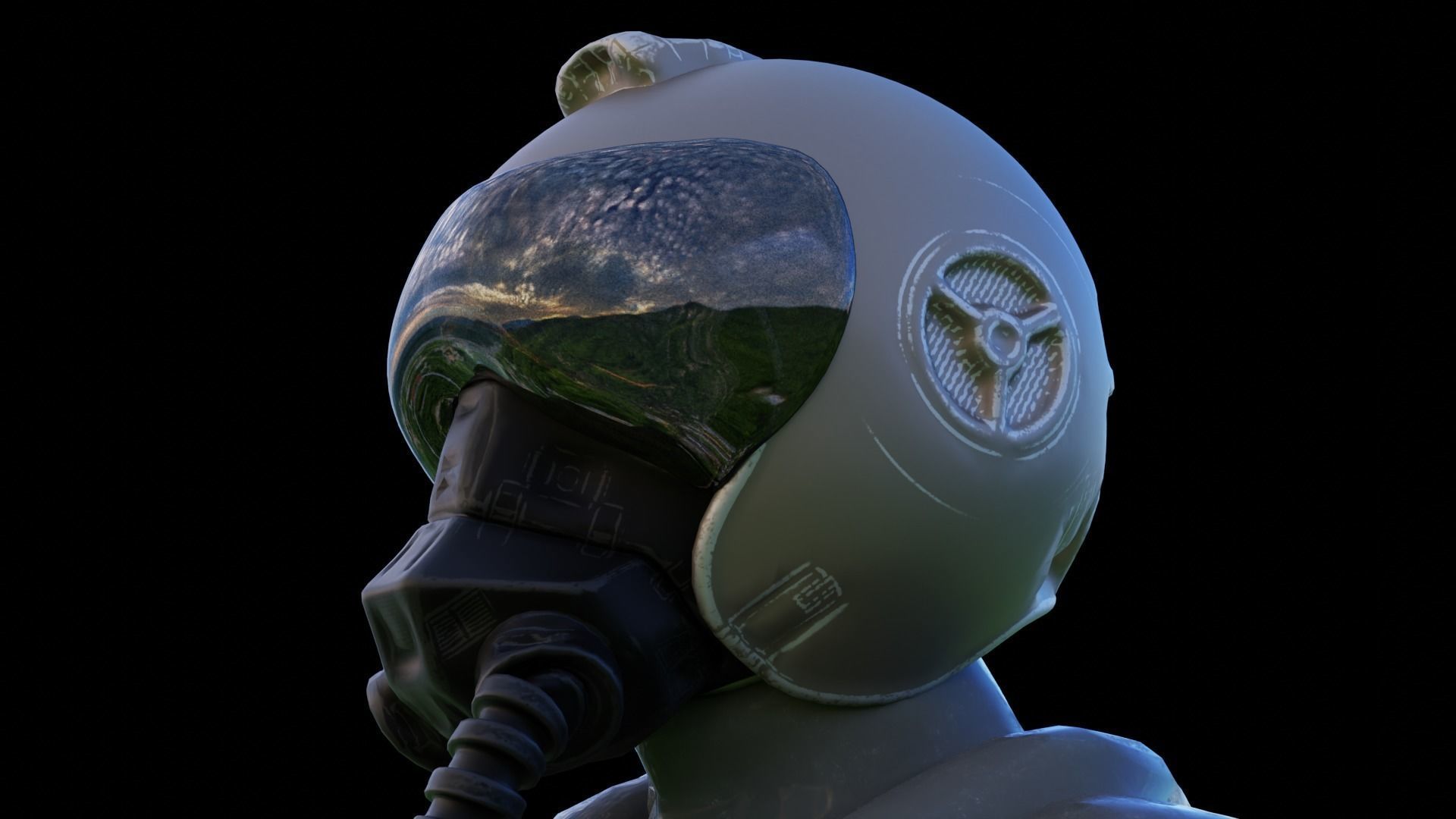 Pilot Fighter 3D model rigged | CGTrader