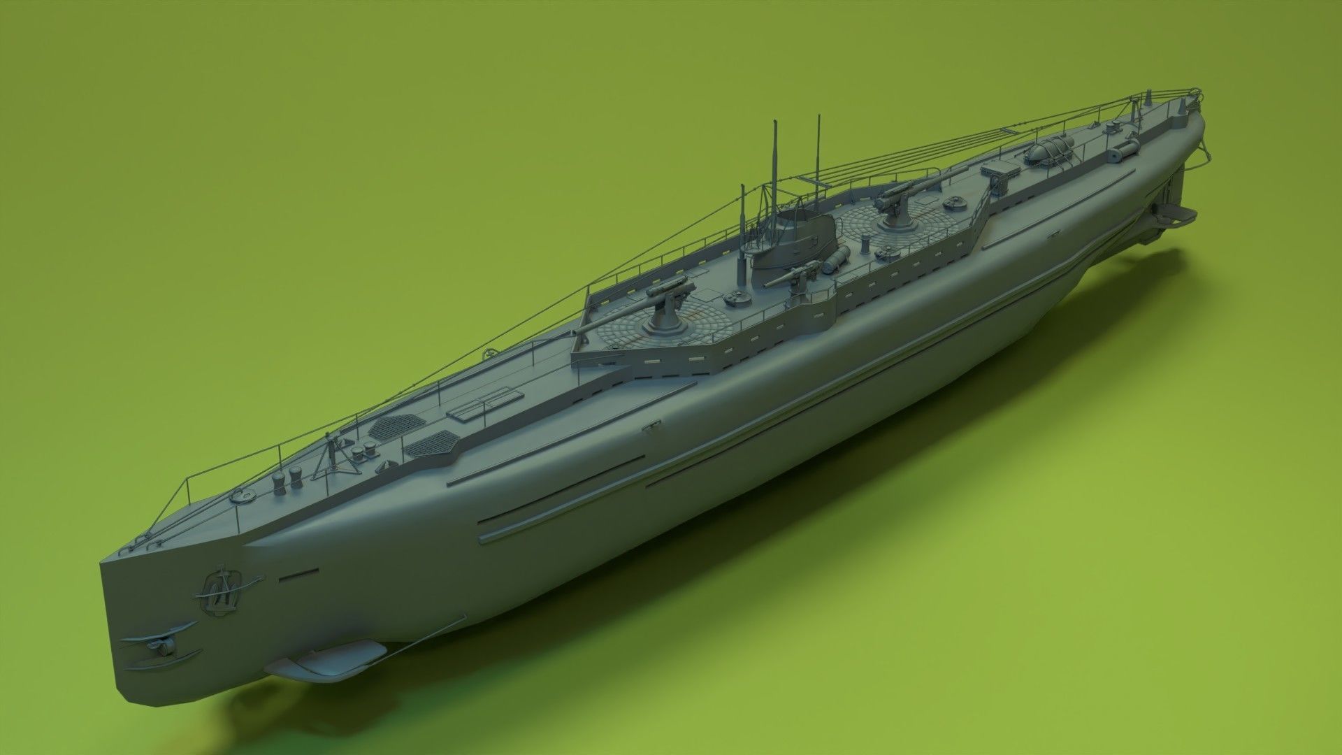 SMS U-151 3D model | CGTrader