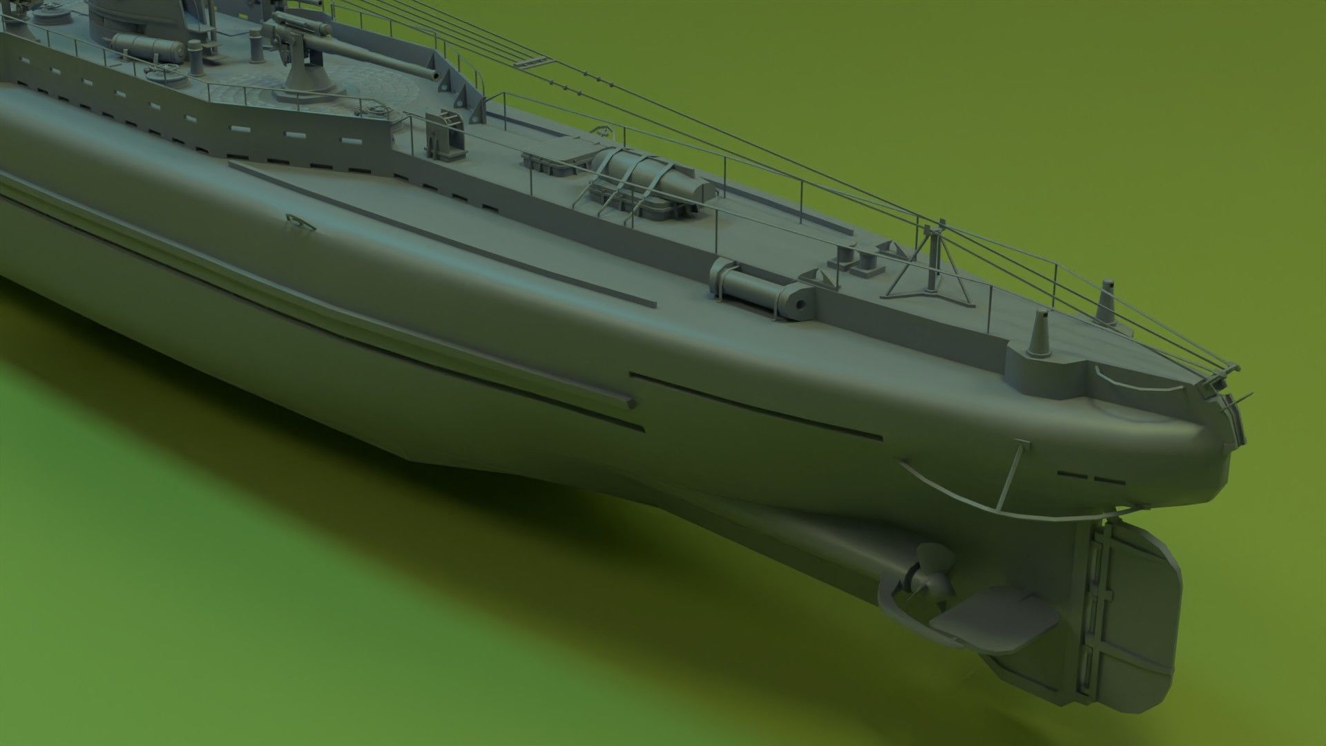 SMS U-151 3D model | CGTrader