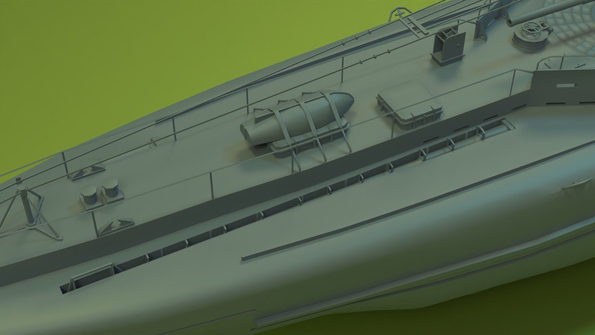 SMS U-151 3D model | CGTrader