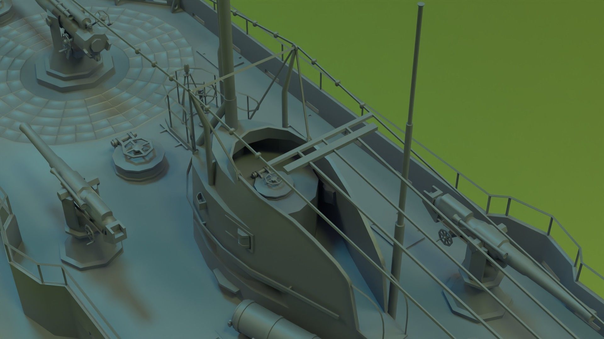 SMS U-151 3D model | CGTrader