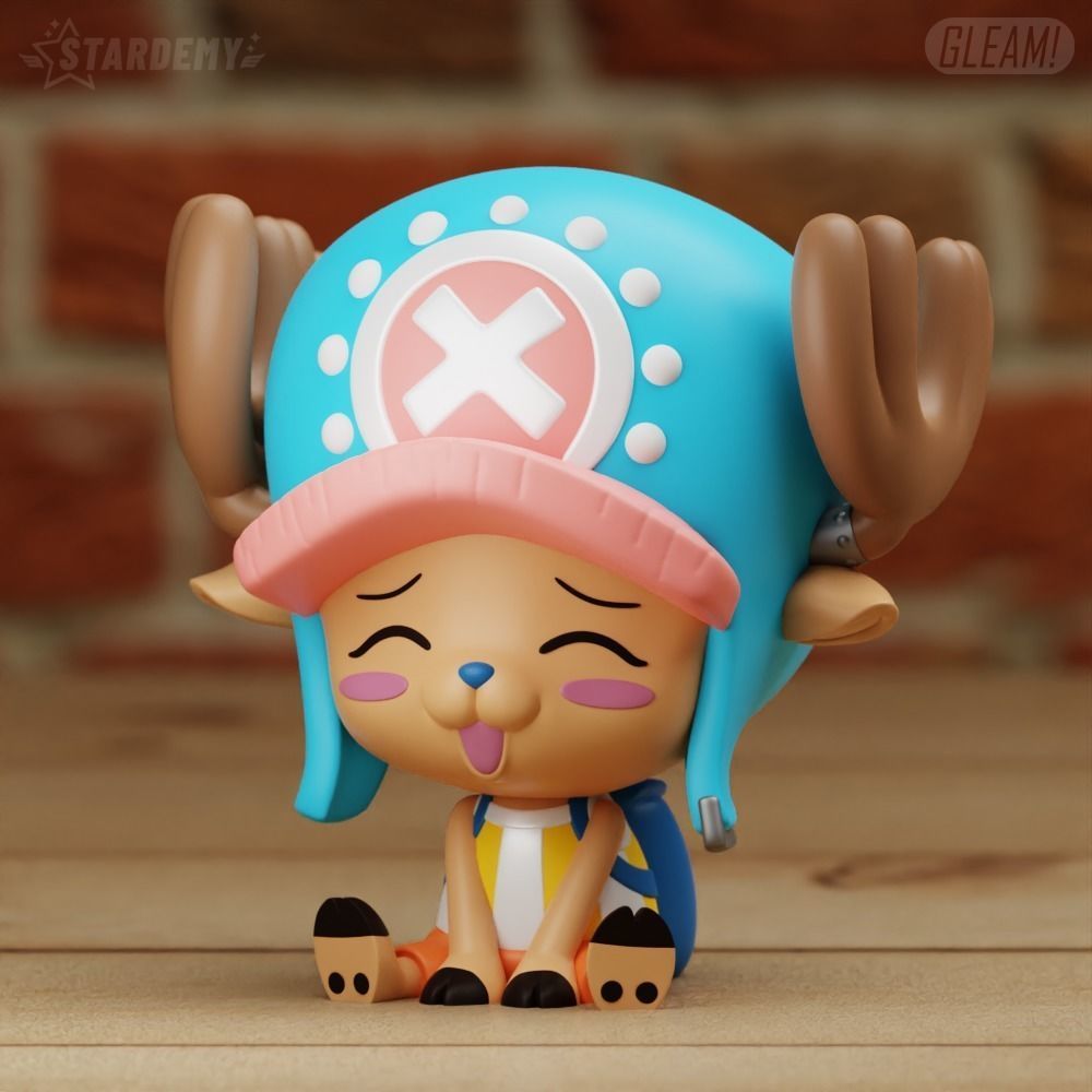 Tony Chopper Chibi One Piece Cute 2 models Easy Print 3D model 3D ...