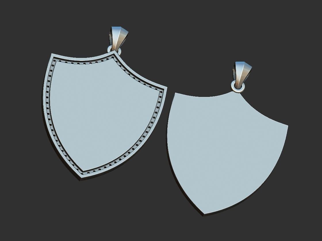 St Michael Archangel Sao Miguel Shield 3D model 3D printable | CGTrader