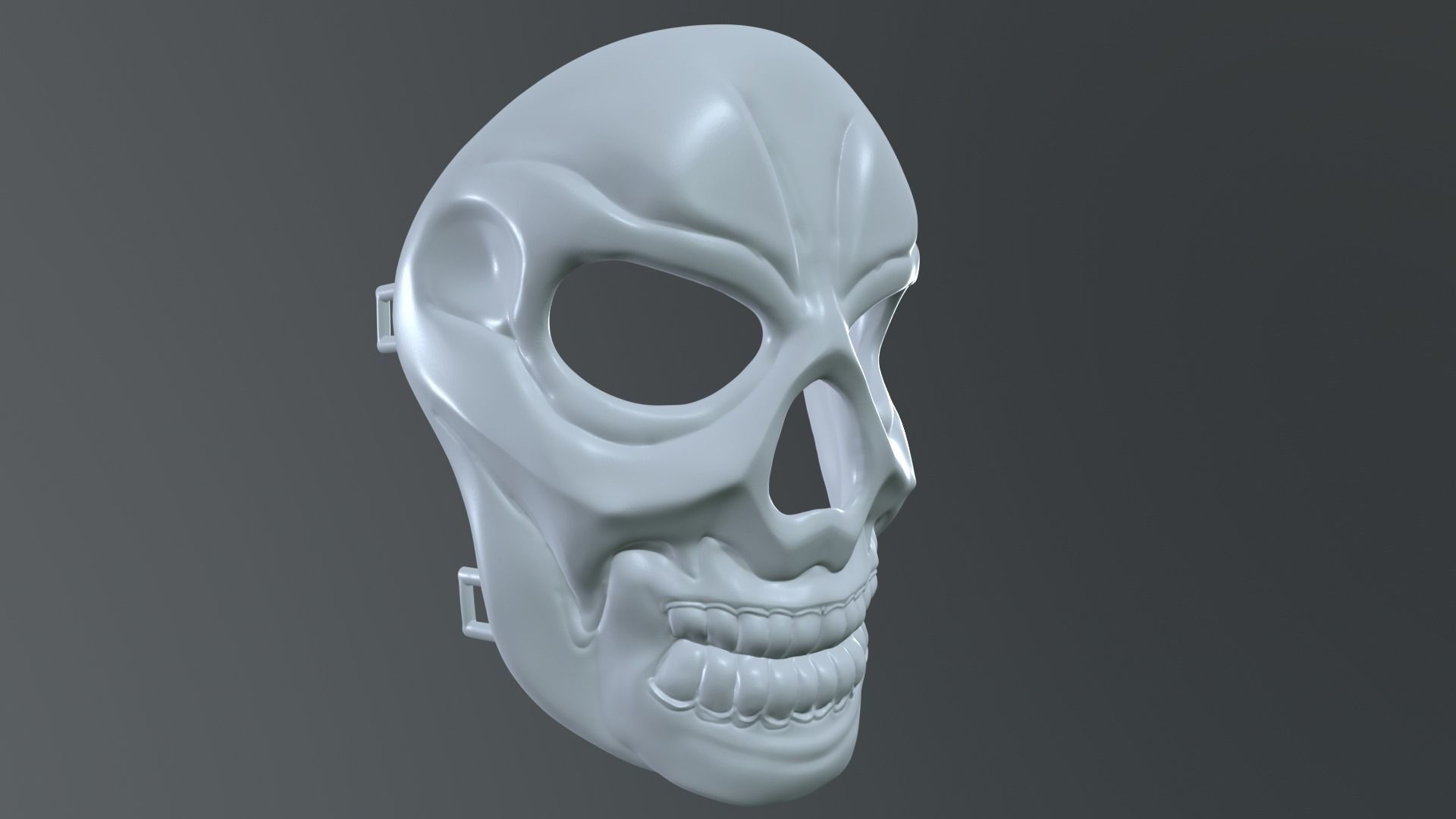 Skull Mask 3D Print Model 3D model 3D printable | CGTrader