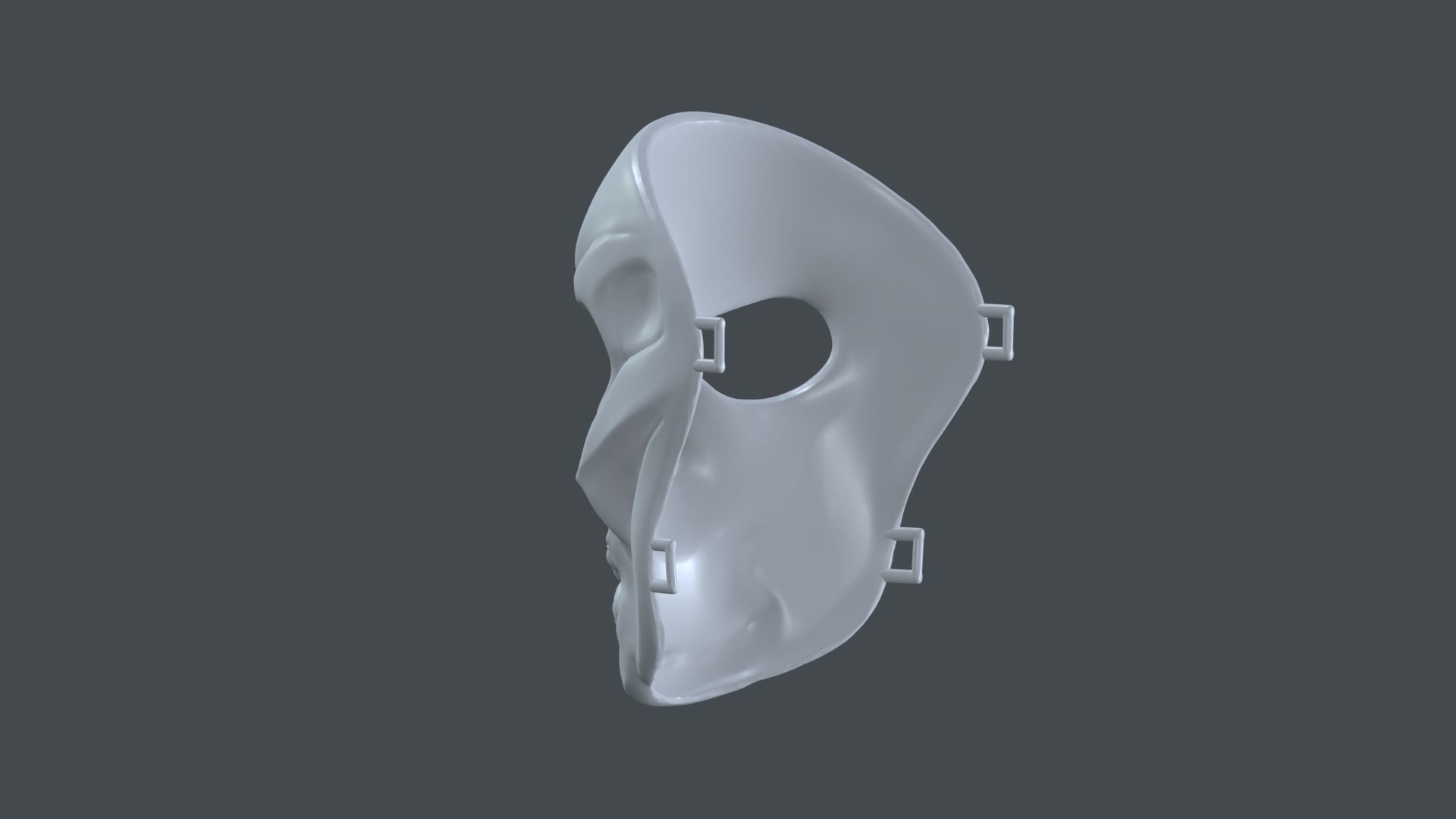 Skull Mask 3D Print Model 3D model 3D printable | CGTrader