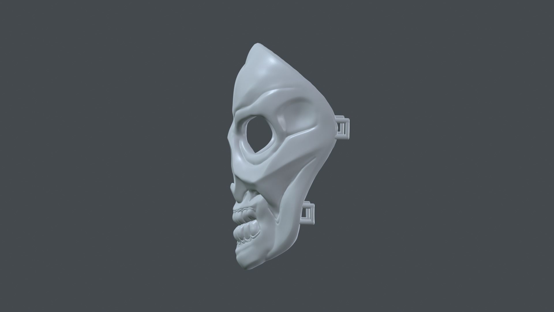 Skull Mask 3D Print Model 3D model 3D printable | CGTrader