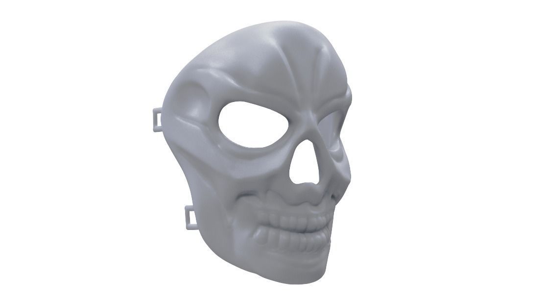 Skull Mask 3D Print Model 3D model 3D printable | CGTrader