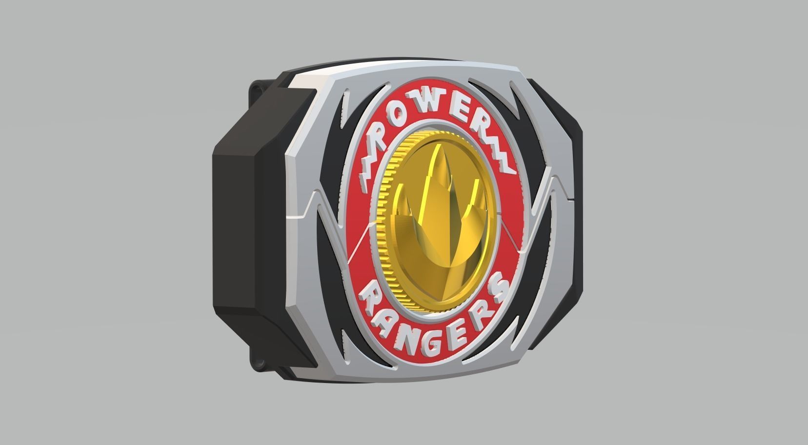 MMPR Morpher buckle and power coins 3D model 3D printable | CGTrader