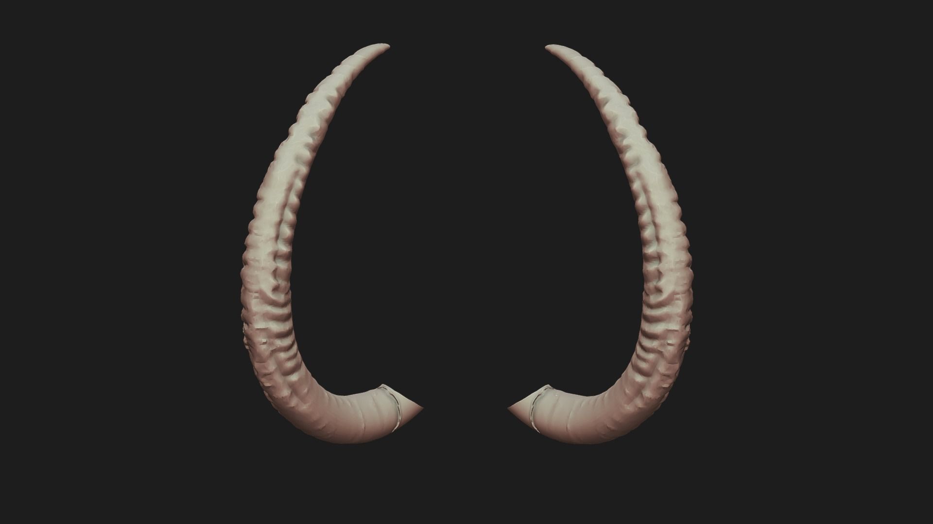 Tusks 3D model 3D printable | CGTrader