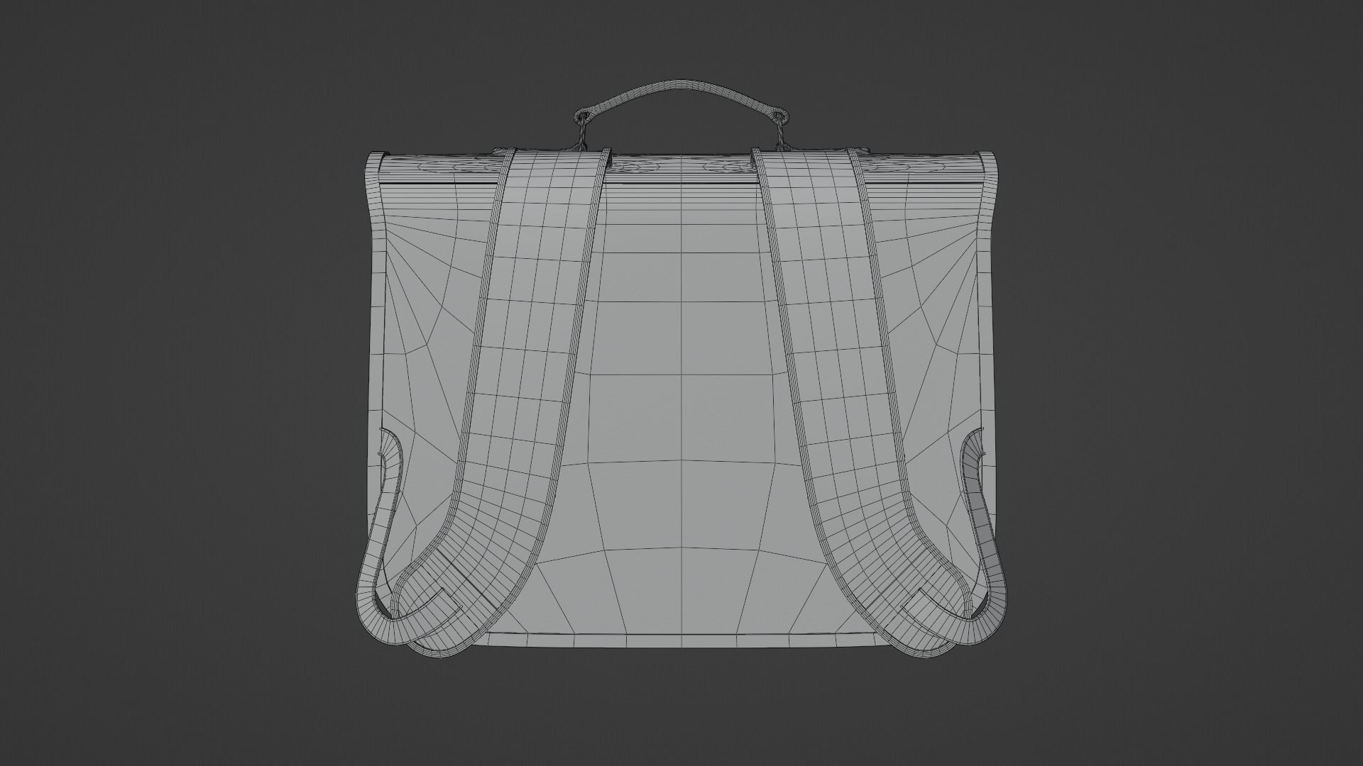 Satchel 3D model | CGTrader
