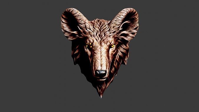 3D model Animal Head VR / AR / low-poly | CGTrader