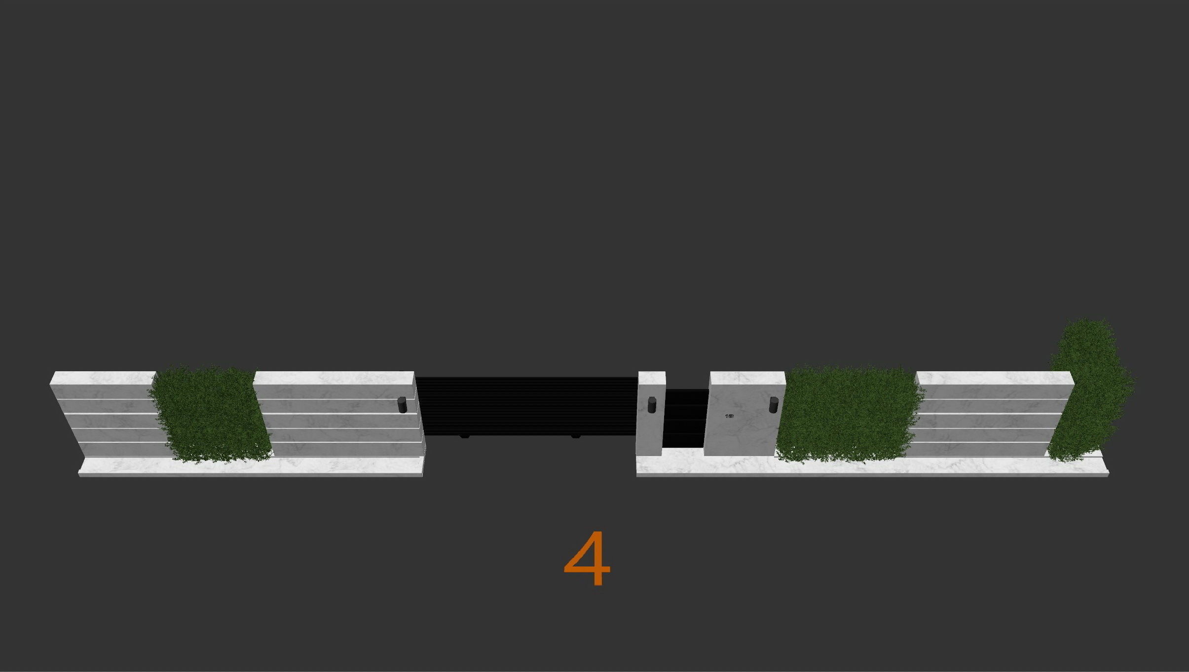 Fence set for Cinema 4D V-Ray and Corona 3D model | CGTrader