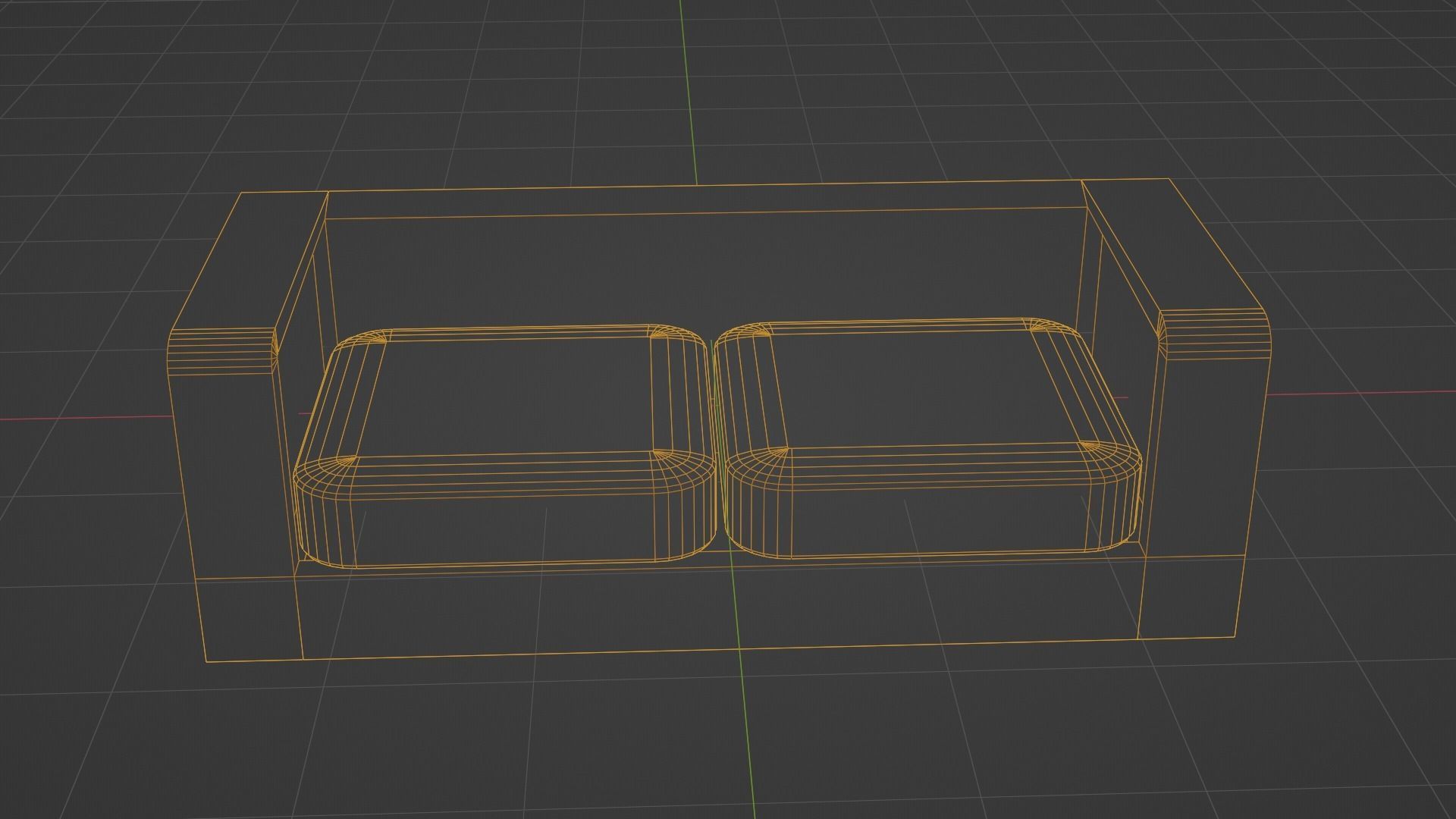 simple sofa free 3D model | CGTrader
