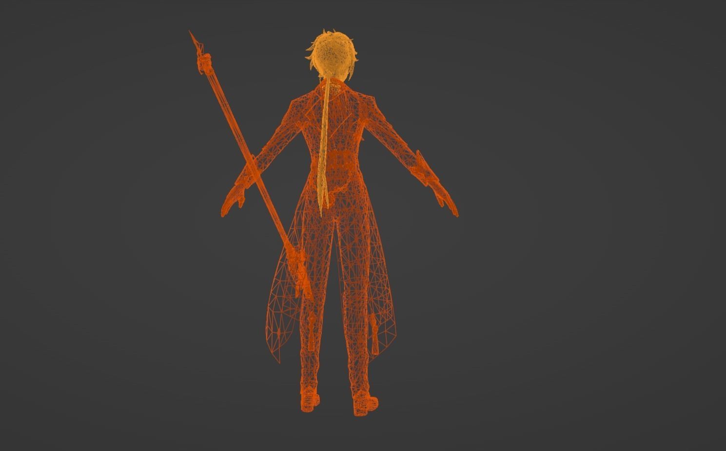 Anime Character - Zhongli from Genshin Impact 3D model | CGTrader