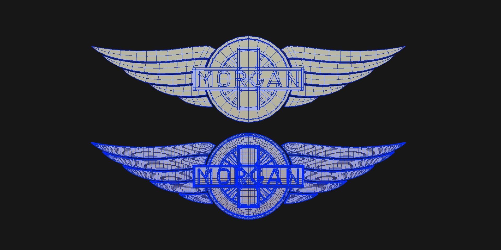 Morgen Logo 3D model | CGTrader