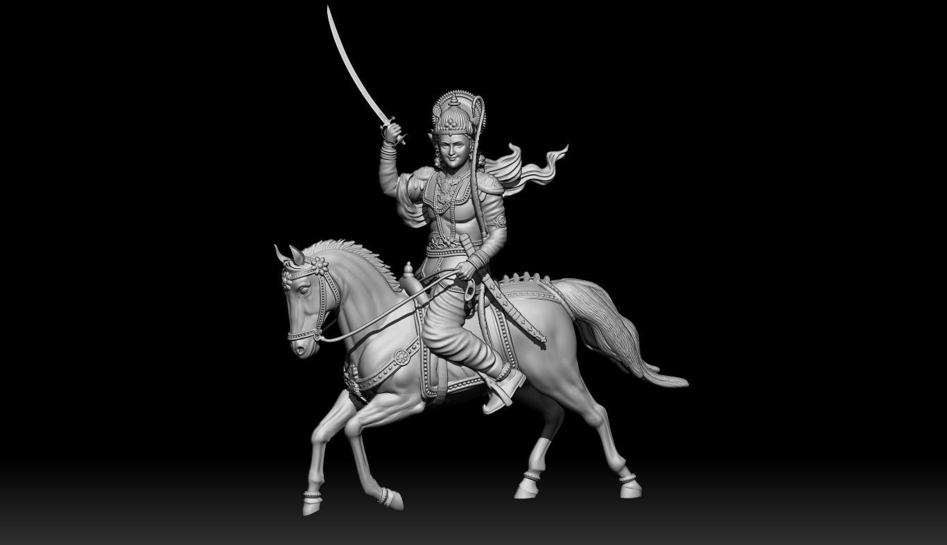 Lord Kalki 3D model 3D printable | CGTrader
