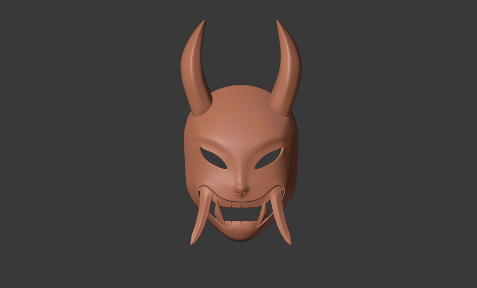3D model O-Kiku Kikunojo mask One Piece VR / AR / low-poly | CGTrader