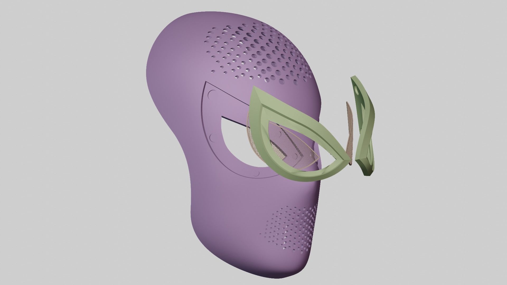 PS5 ADVANCED SUIT FACESHELL 3D model 3D printable | CGTrader