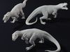 Allosaurus Fragilis Dinosaur Miniature Figure 3D model 3D printable ...