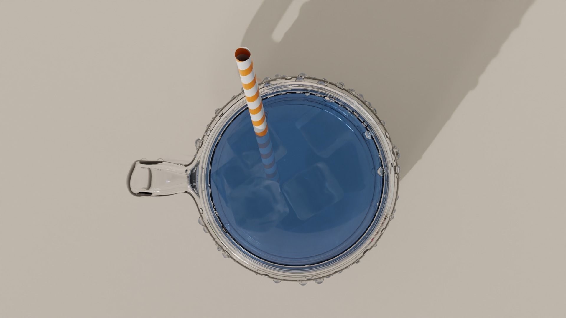 Drink Jar with Droplet Generator free 3D model | CGTrader