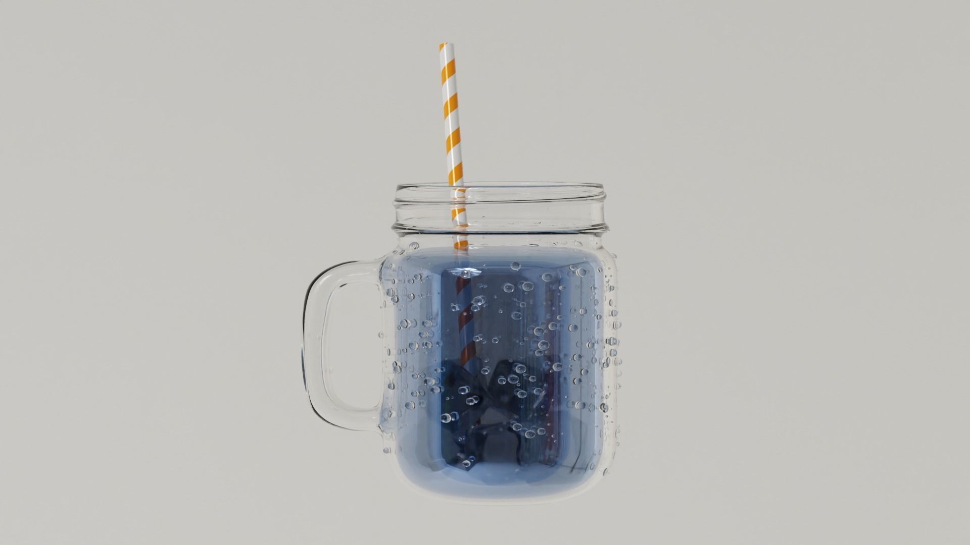 Drink Jar with Droplet Generator free 3D model | CGTrader