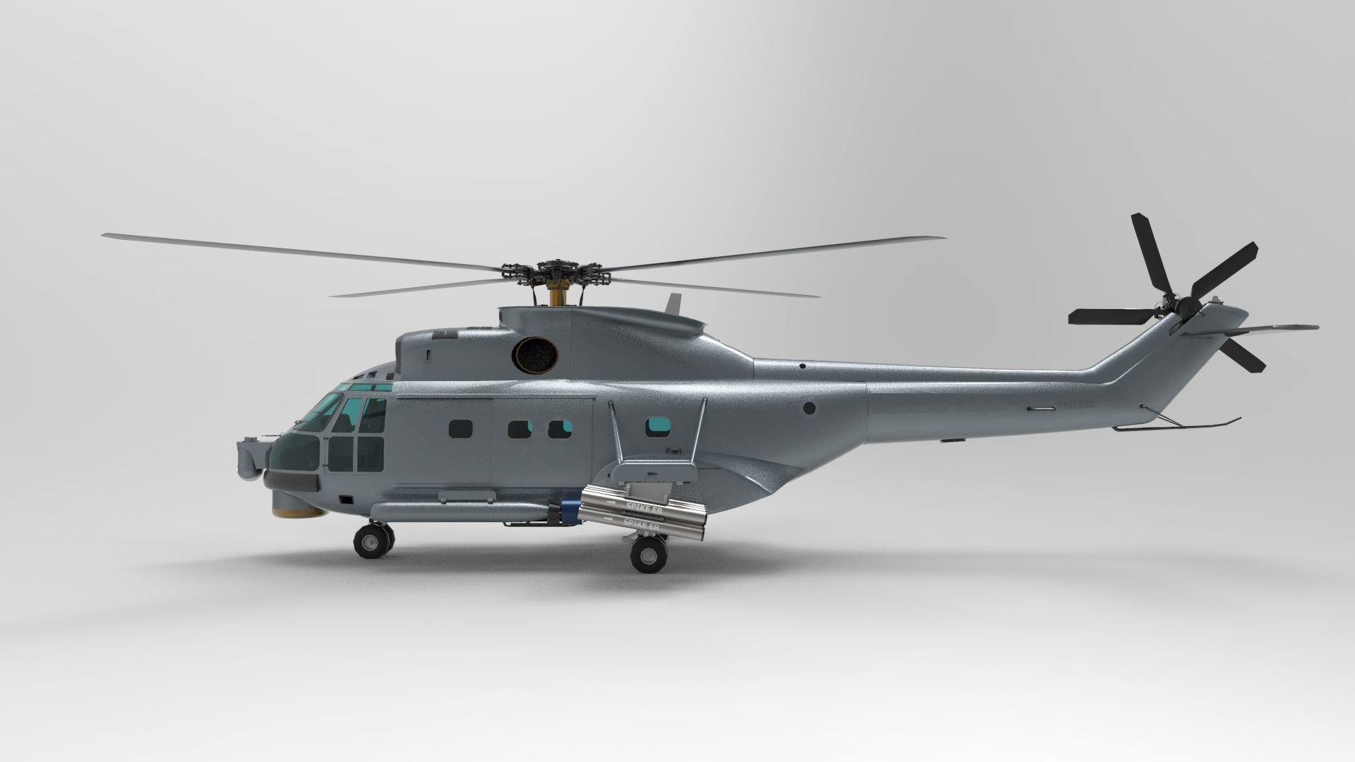IAR 330 helicopter 3D model | CGTrader
