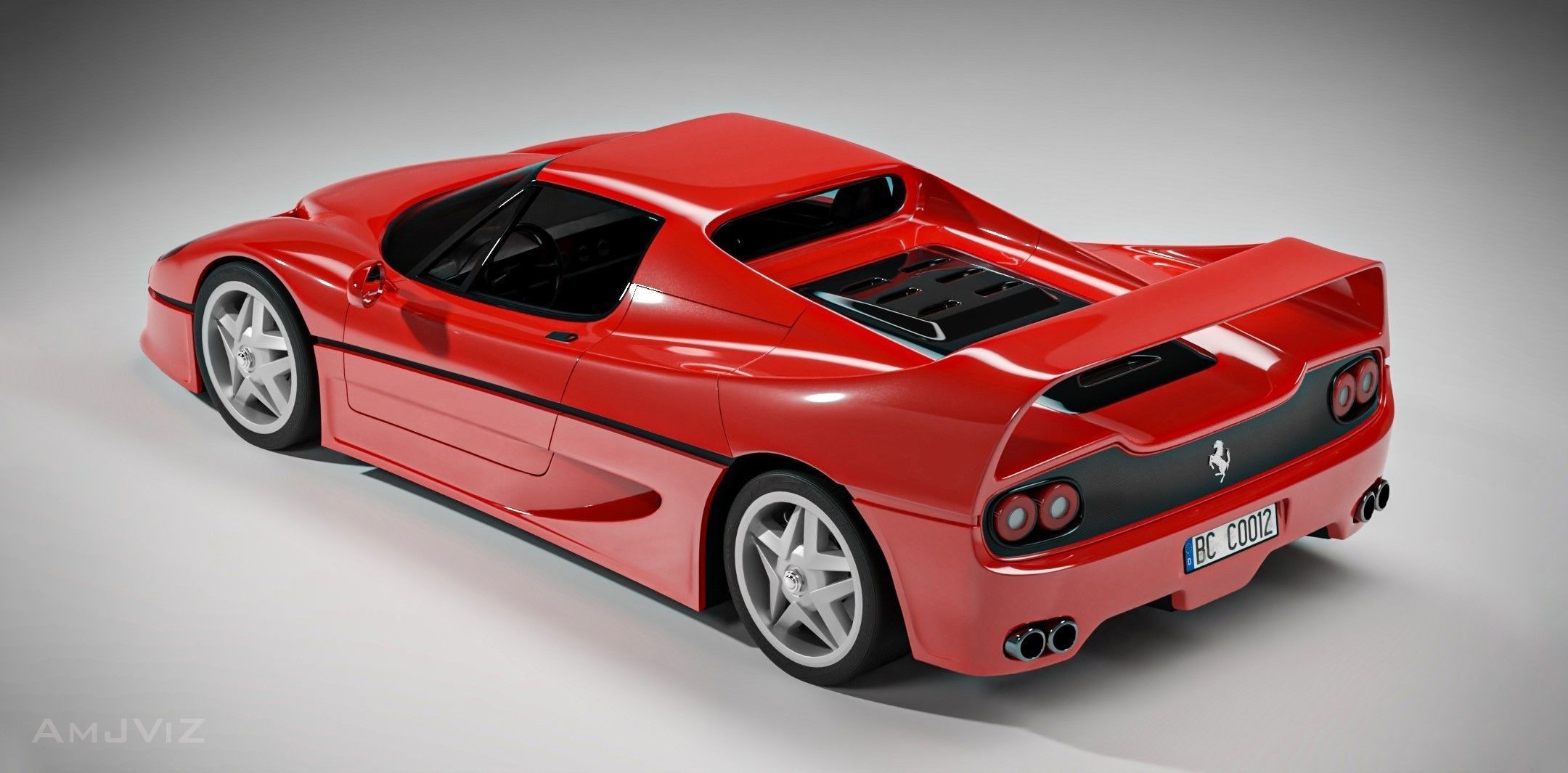 Ferrari F50 1995 3D model 3D model | CGTrader